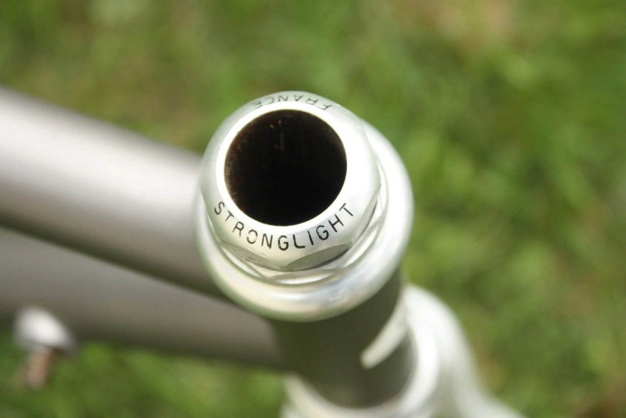 1990's Sampson Titanium Road Bike Frame / Kinesis EMS Carbon Fork: 53cm ...