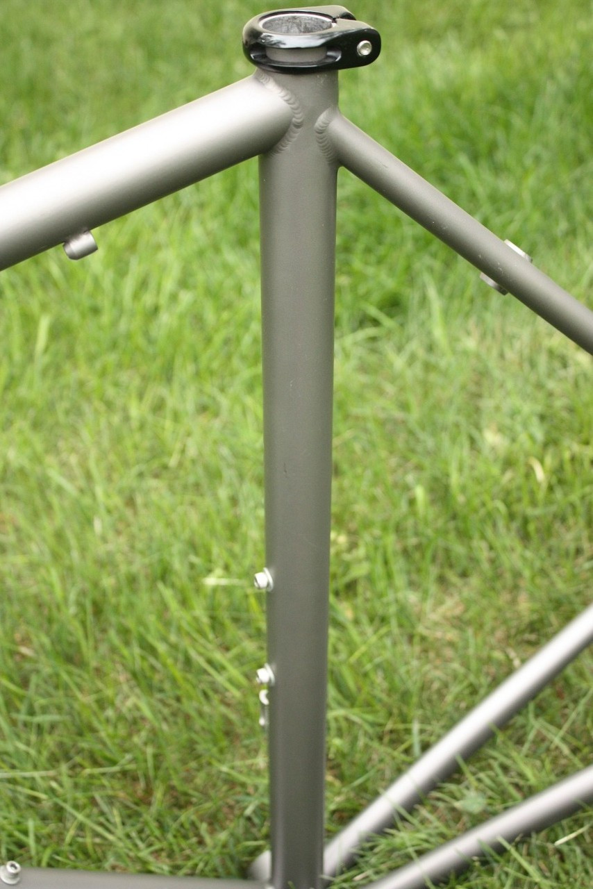 1990's Sampson Titanium Road Bike Frame / Kinesis EMS Carbon Fork: 53cm ...
