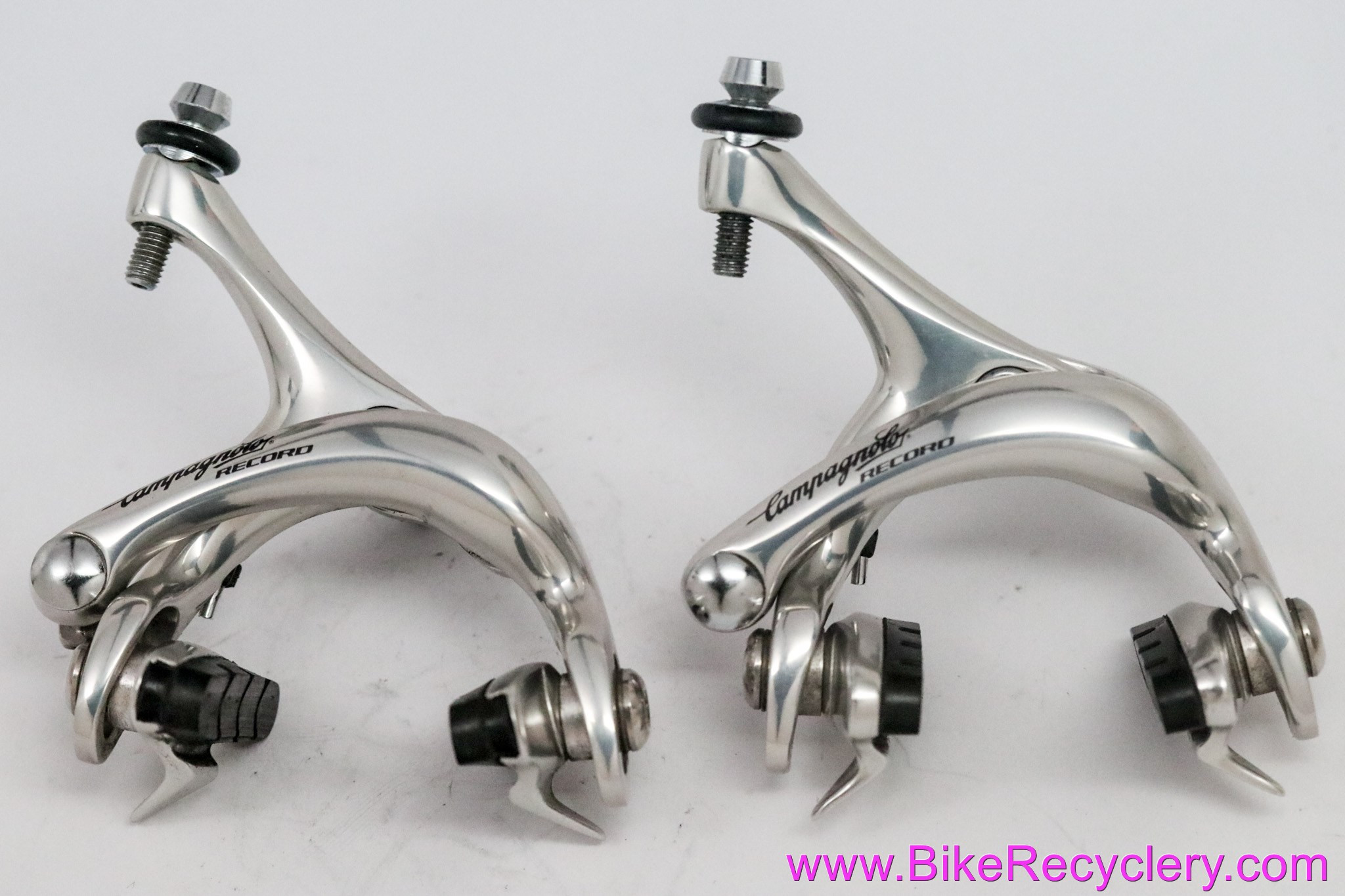 NOS Campagnolo Record Titanium Dual Pivot Brakeset: Silver - 9/10s 1995 ...