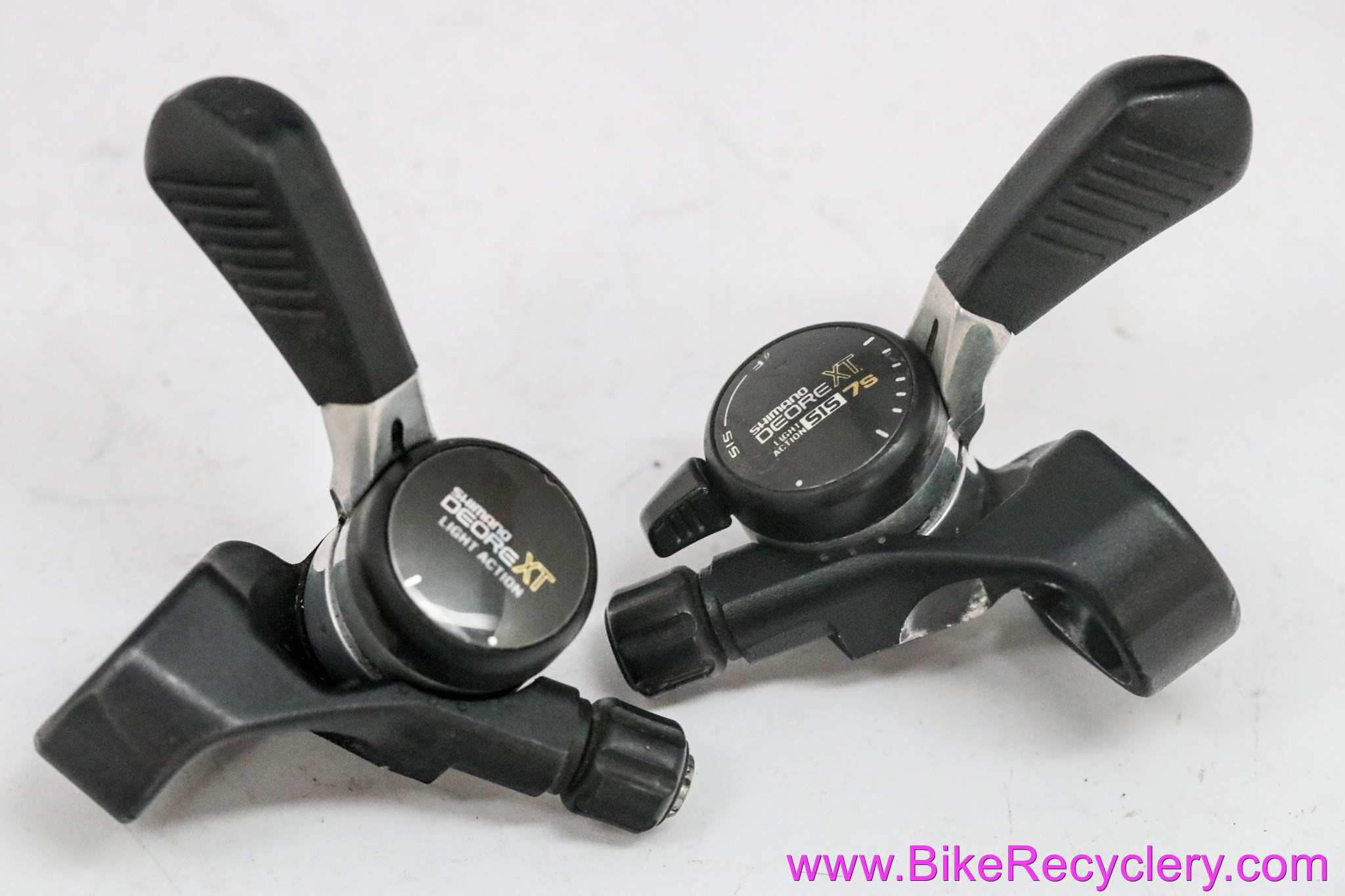 Shimano Deore XT II SL-M732 Thumb Shifters: 7 Speed SIS