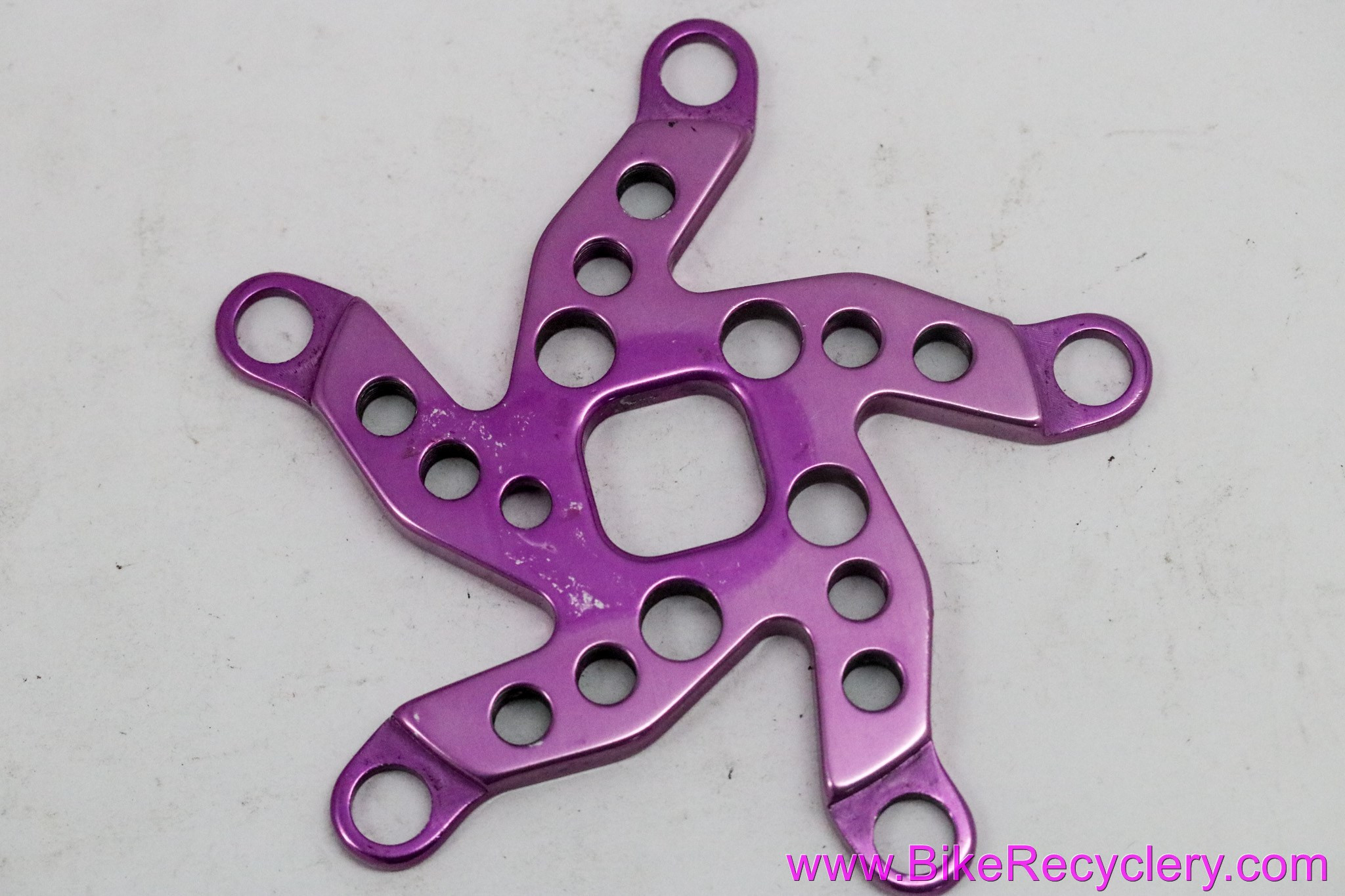 Kooka Kranks Spider: 3DV Purple - 110/74mm - Retro 1990's MTB - Bike ...