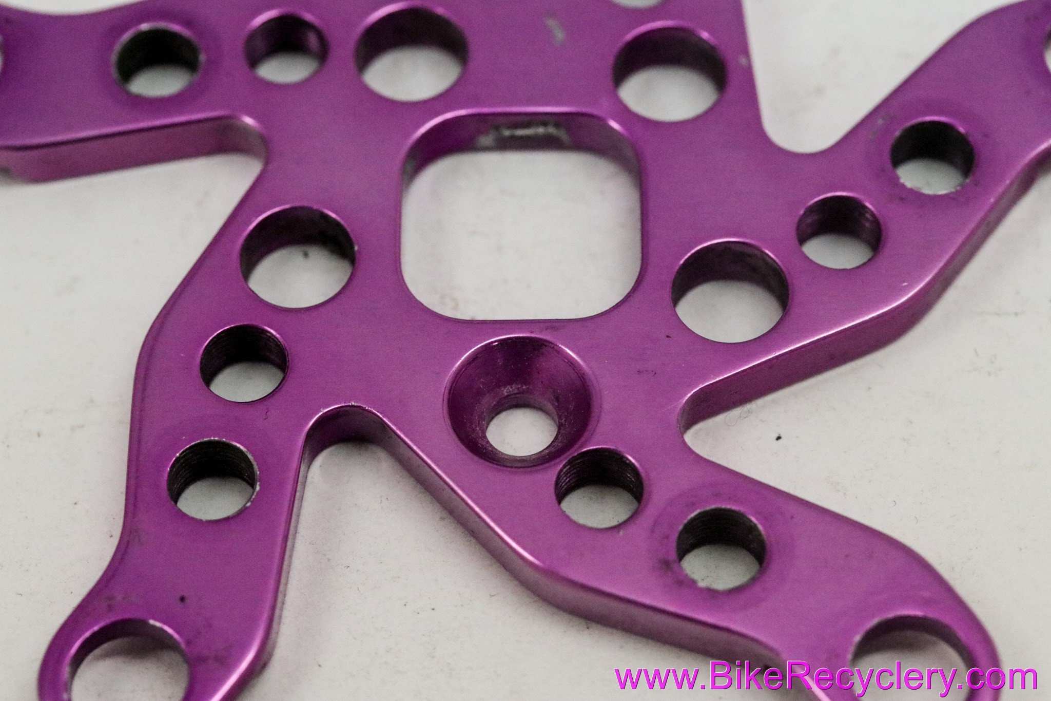 Kooka Kranks Spider: 3DV Purple - 110/74mm - Retro 1990's MTB - Bike ...