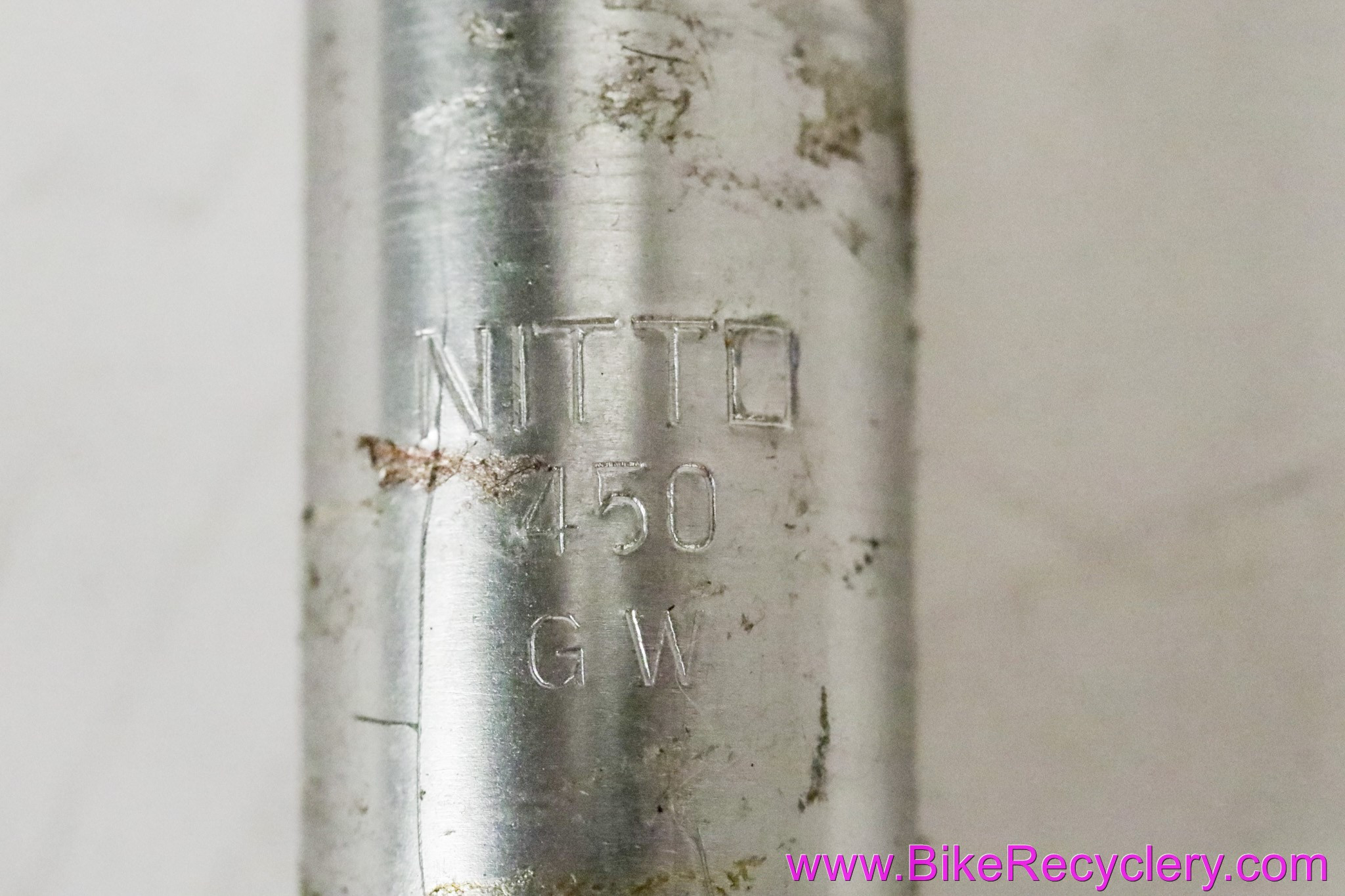 Nitto Grand Randonneur 135 Drop Handlebars: 45cm x 25.4mm - Silver (EXC ...