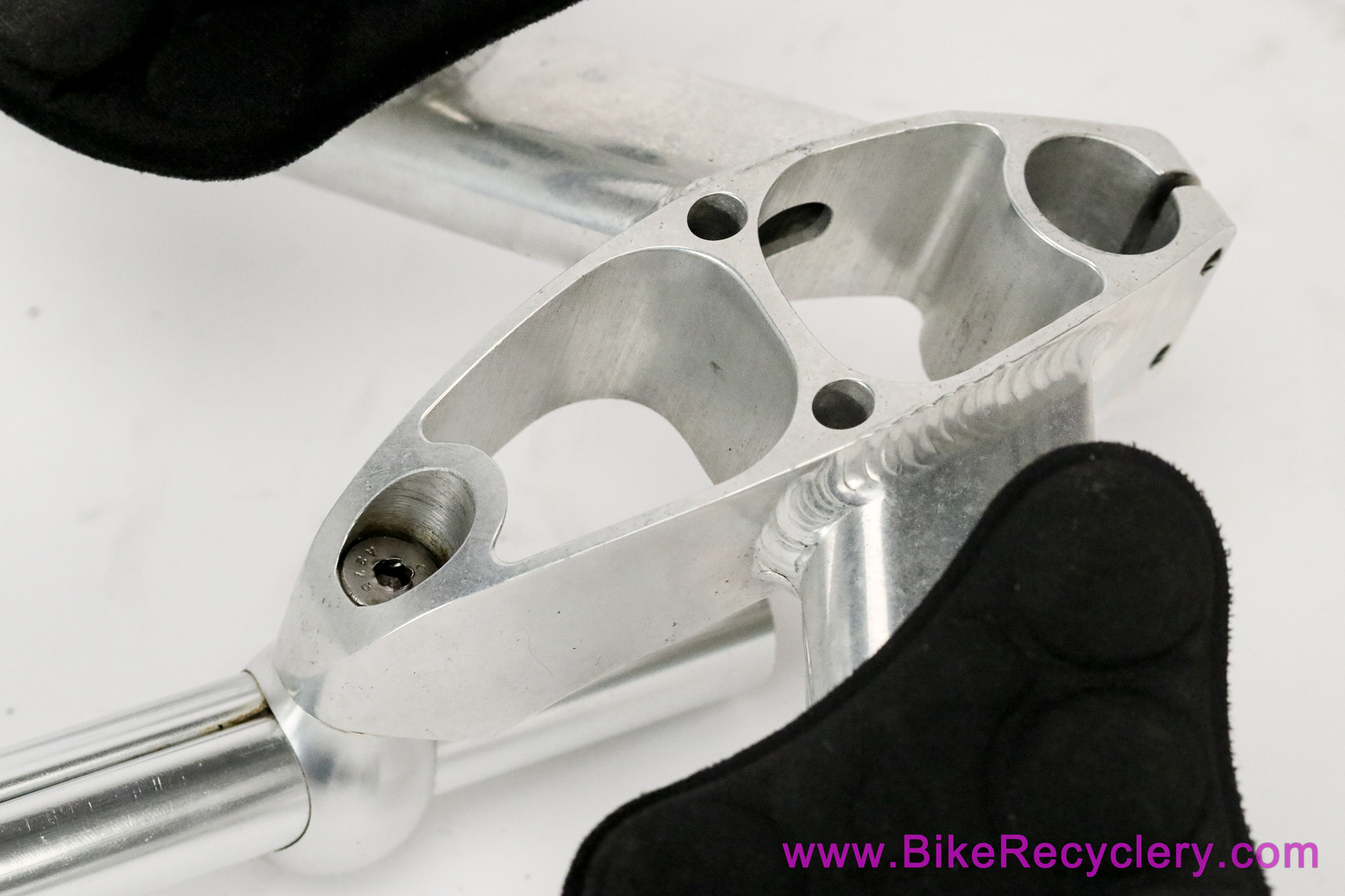 Cinelli Angel TT Aerobars: Alter Stem - 1" x 42cm - Silver Vintage 1990 ...