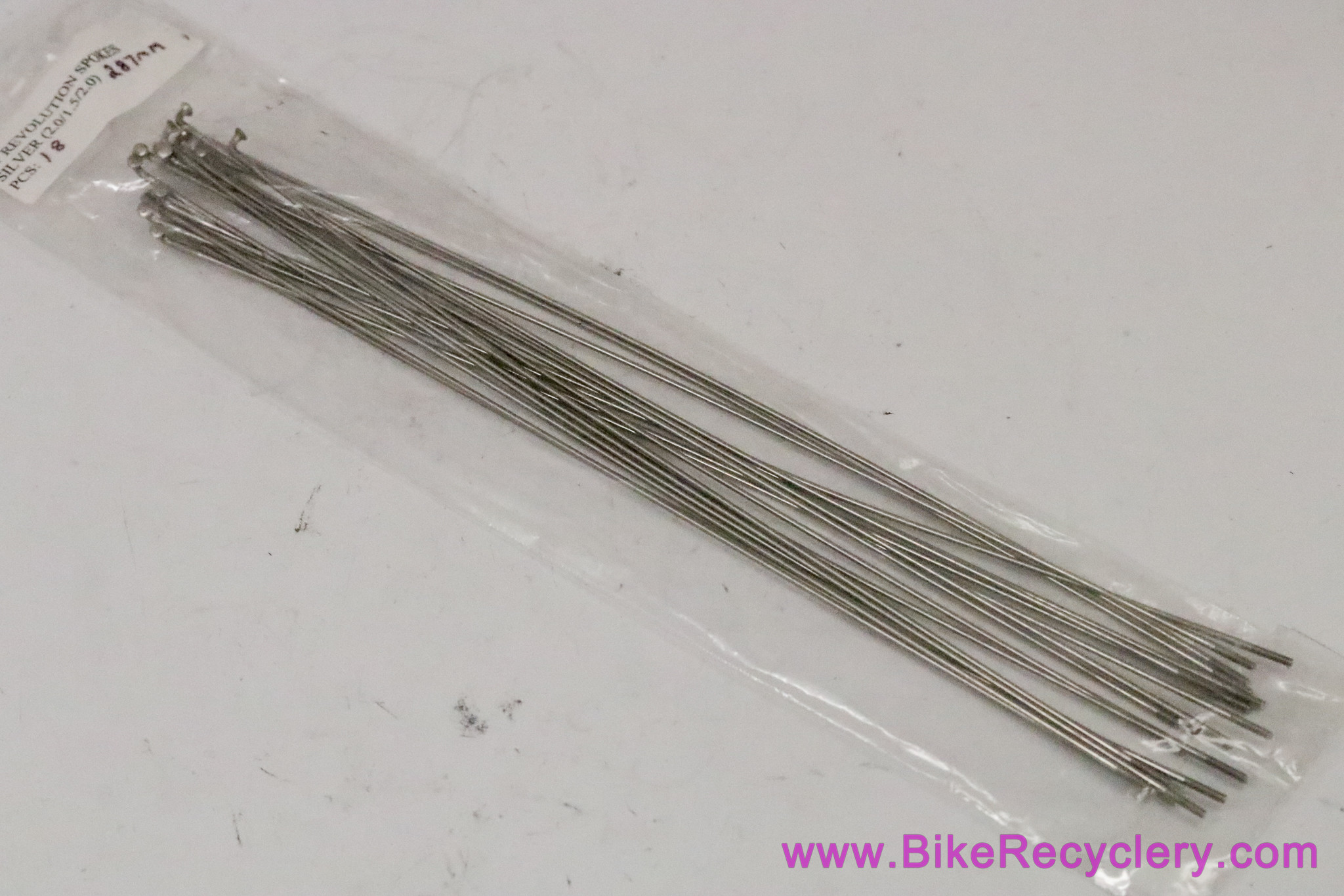DT Swiss Revolution Spokes: 287mm - Double Butted (18 Count) - Bike ...