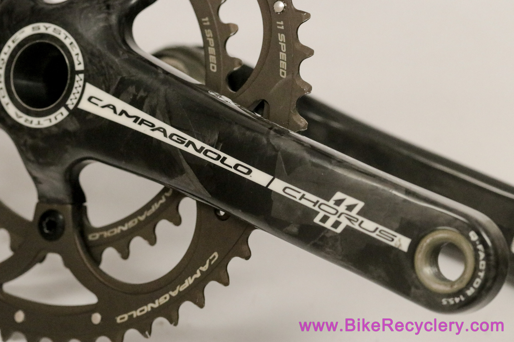 Campagnolo Chorus 11s Ultra Torque Compact Crankset: 172.5mm x 50/34t ...