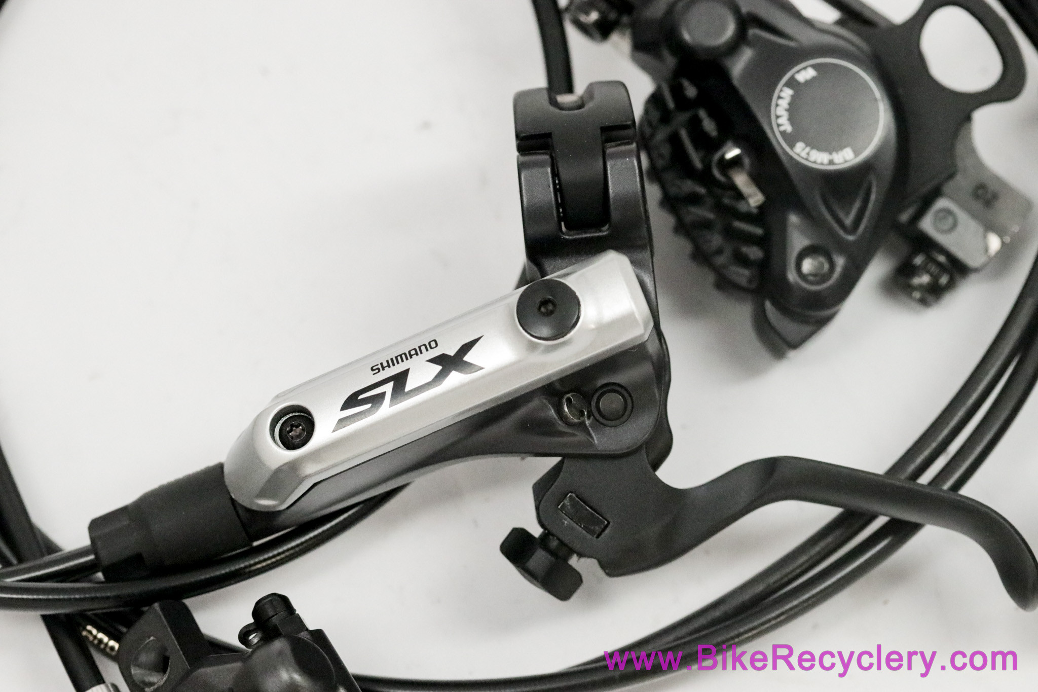 Shimano SLX Trail BR-M666 Hydraulic Disc Brakeset: Front/Rear Pair