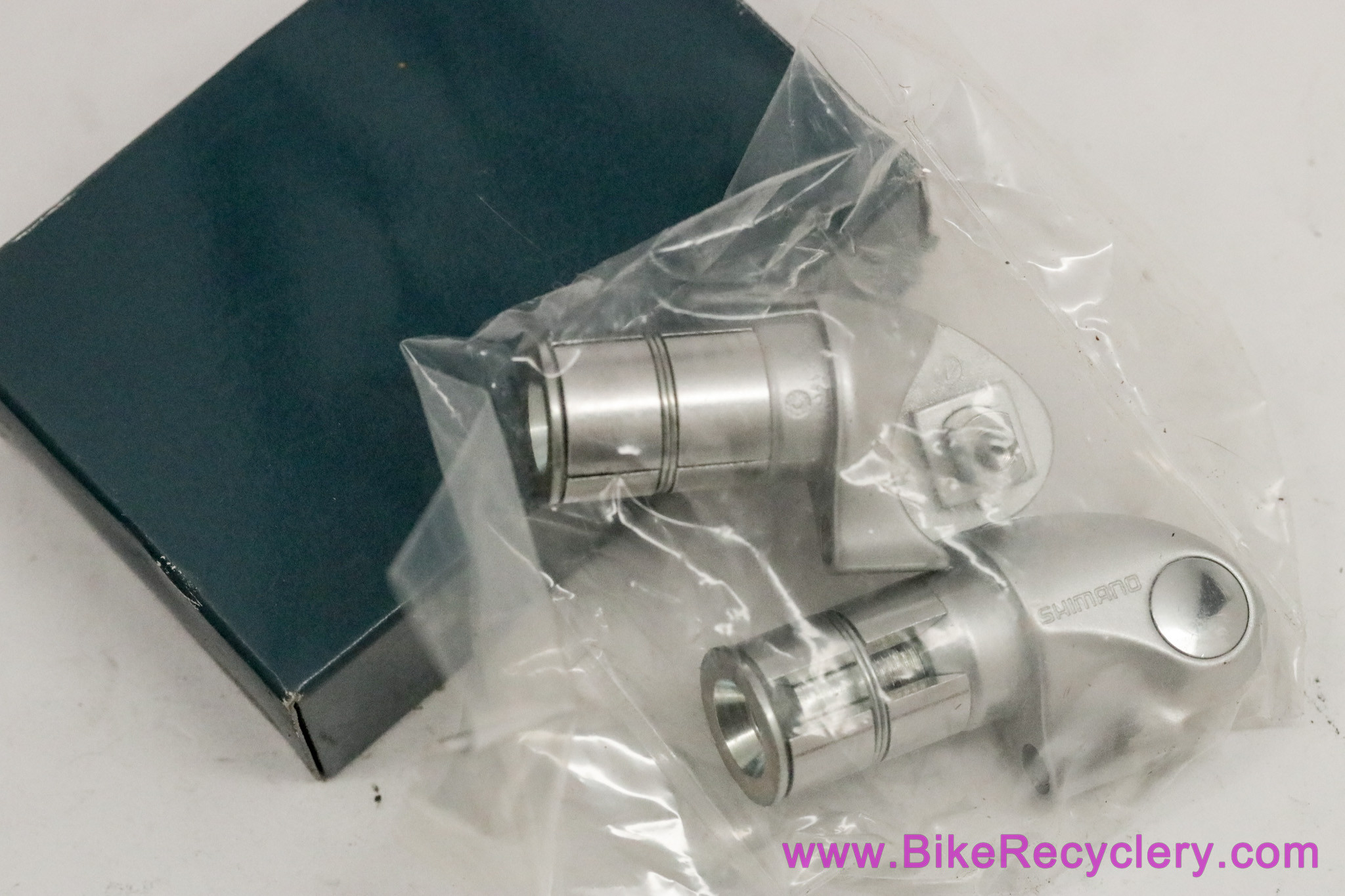NIB/NOS Shimano Bar End Shifter Body & Fixing Bolt Plug Set: Front/Rear ...