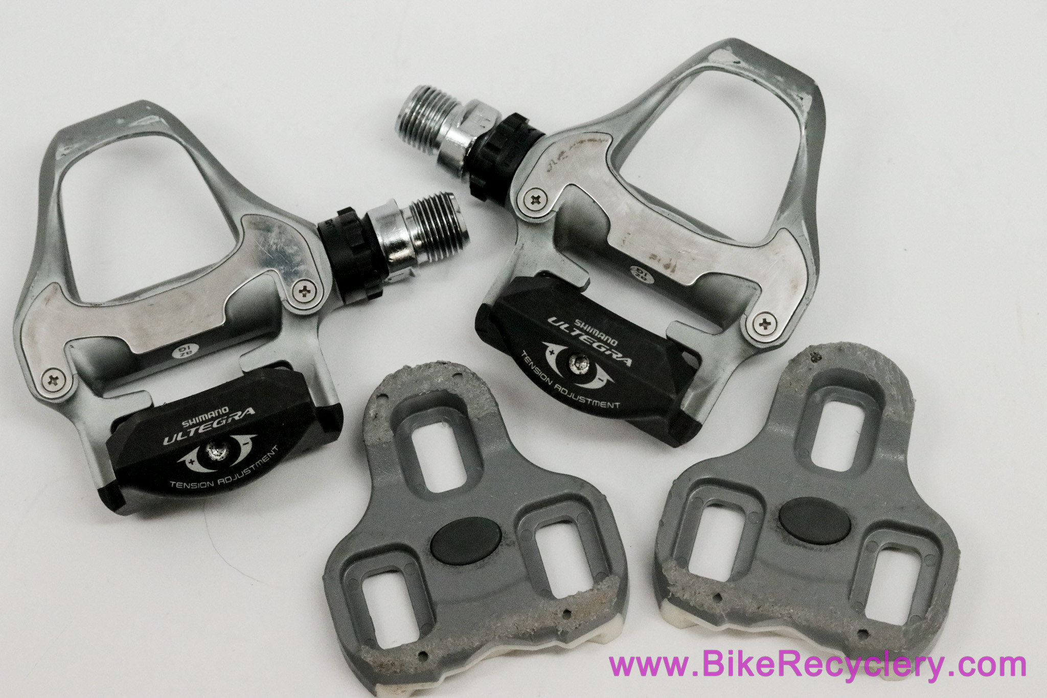 Shimano Ultegra PD-6700 SPD-SL Road Pedals & Cleats: Silver - Bike ...