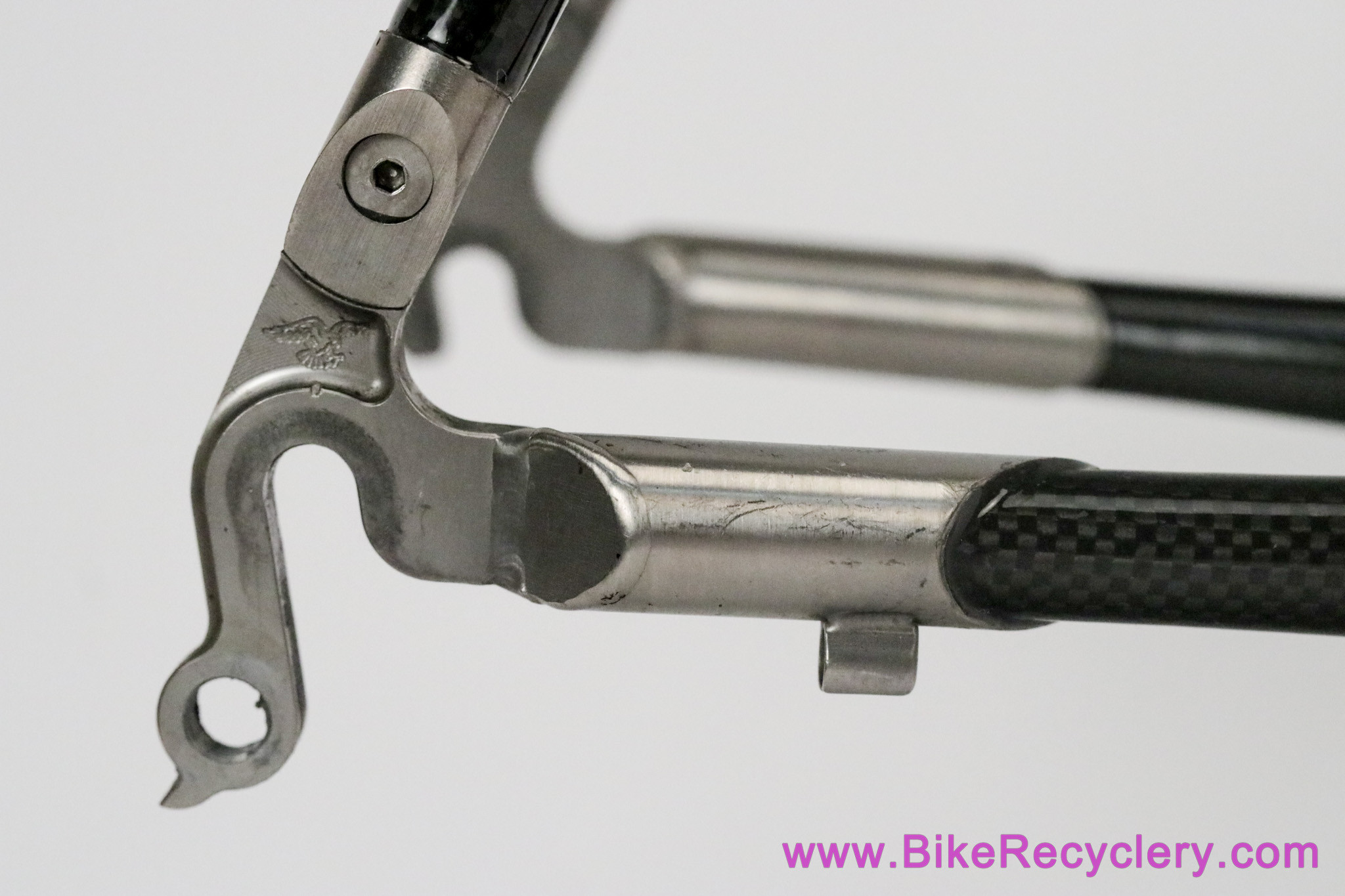 2006 Merlin CarbonWorks 6 / C110 (Proteus) Frameset: 53cm - Titanium ...