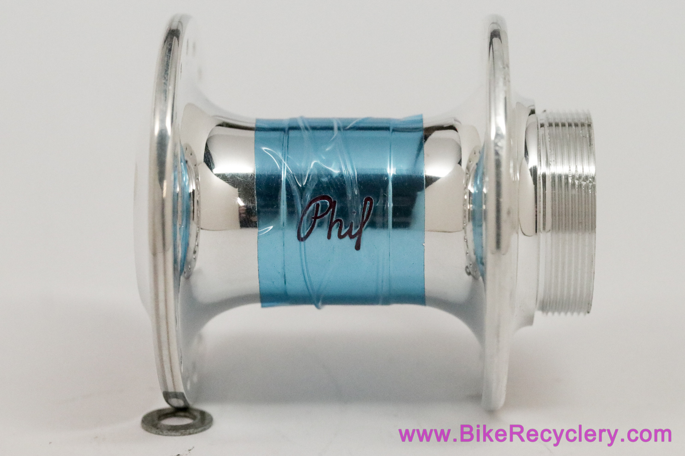 Phil Wood Rear Classic Road Hub Shell: High Flange - 32H - Silver (NEW ...