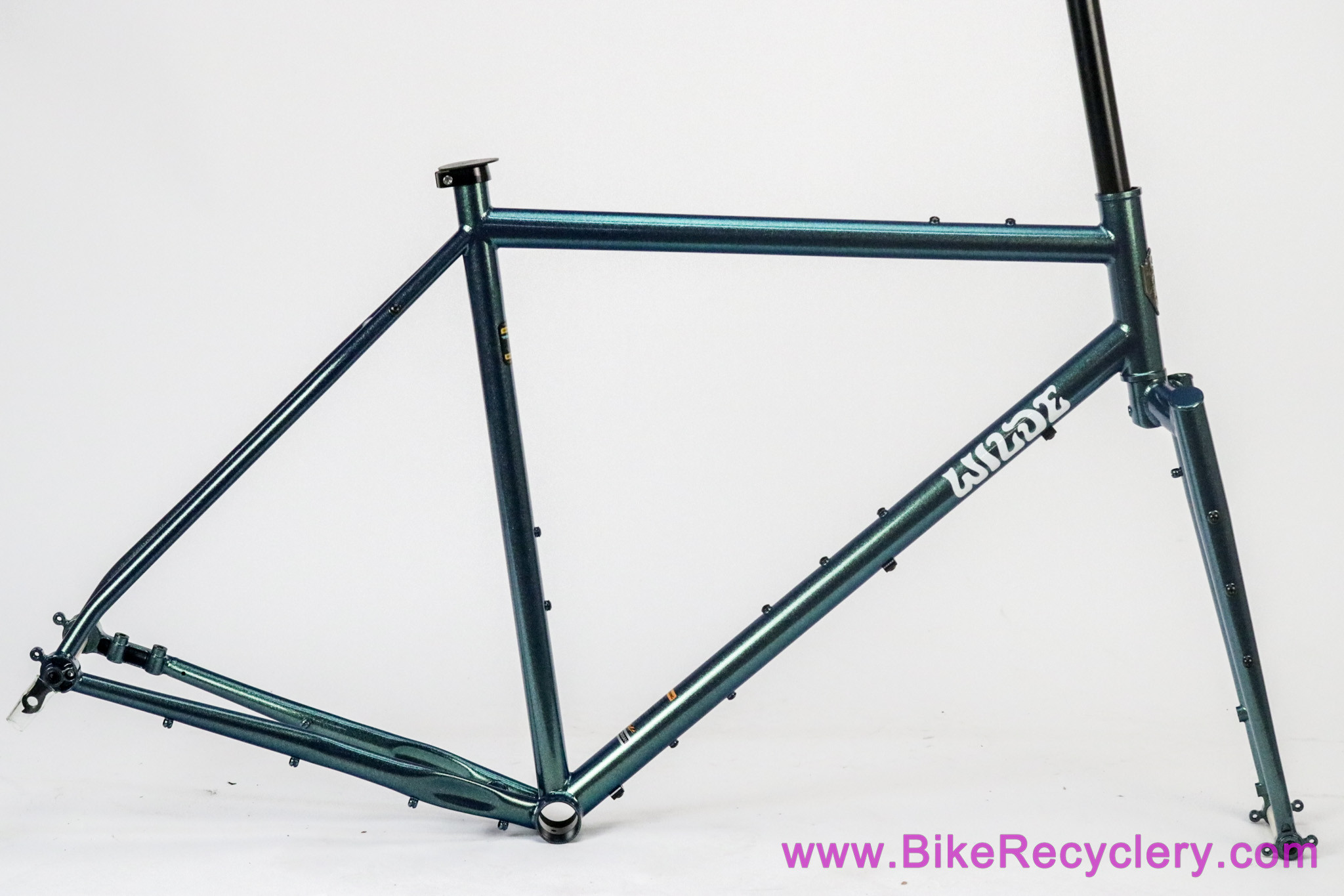 Wilde Rambler Gravel / Bikepacking Frameset: Large - Steel Fork ...