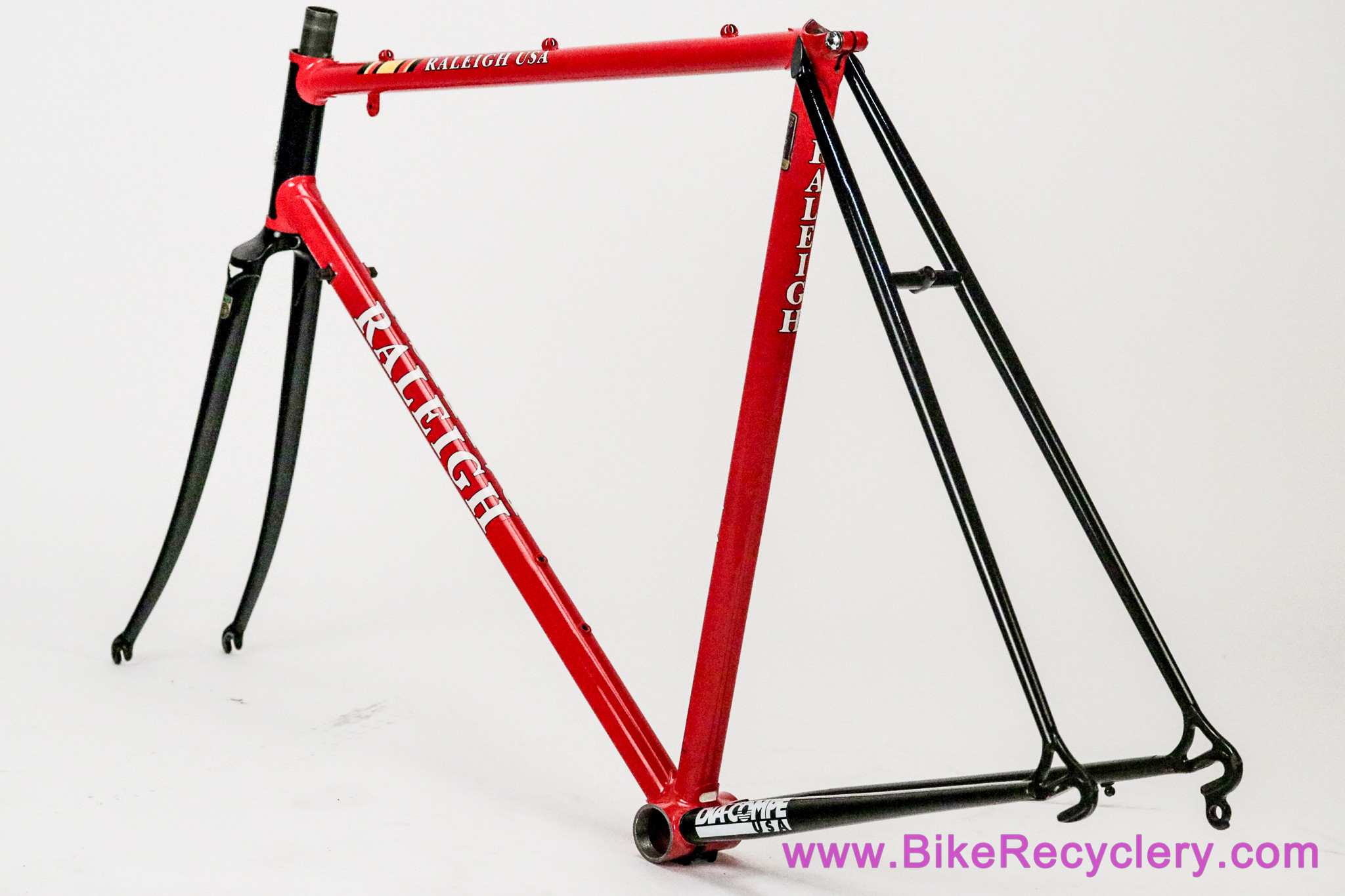 56cm Ti-Raleigh Team Professional SBDU Frameset: Reynolds 753R - 1980's ...