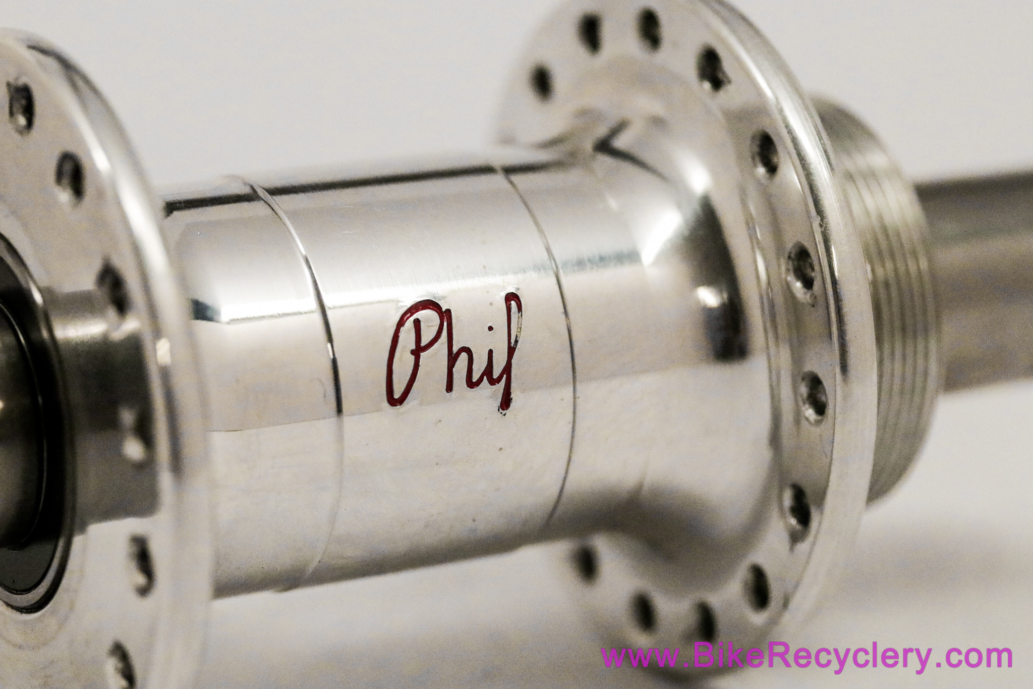 Phil Wood Classic Rear Hub: 32H x 126mm - Freewheel - 1990's 3 Piece ...