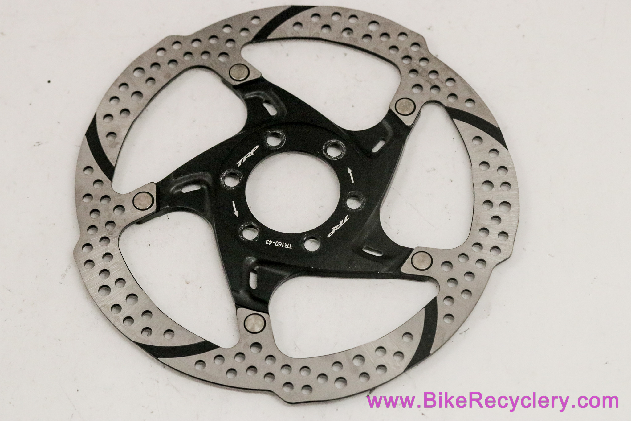 TRP TR43 6-Bolt Rotor: 160mm Two Piece (New, Installed on Hub) - Bike ...