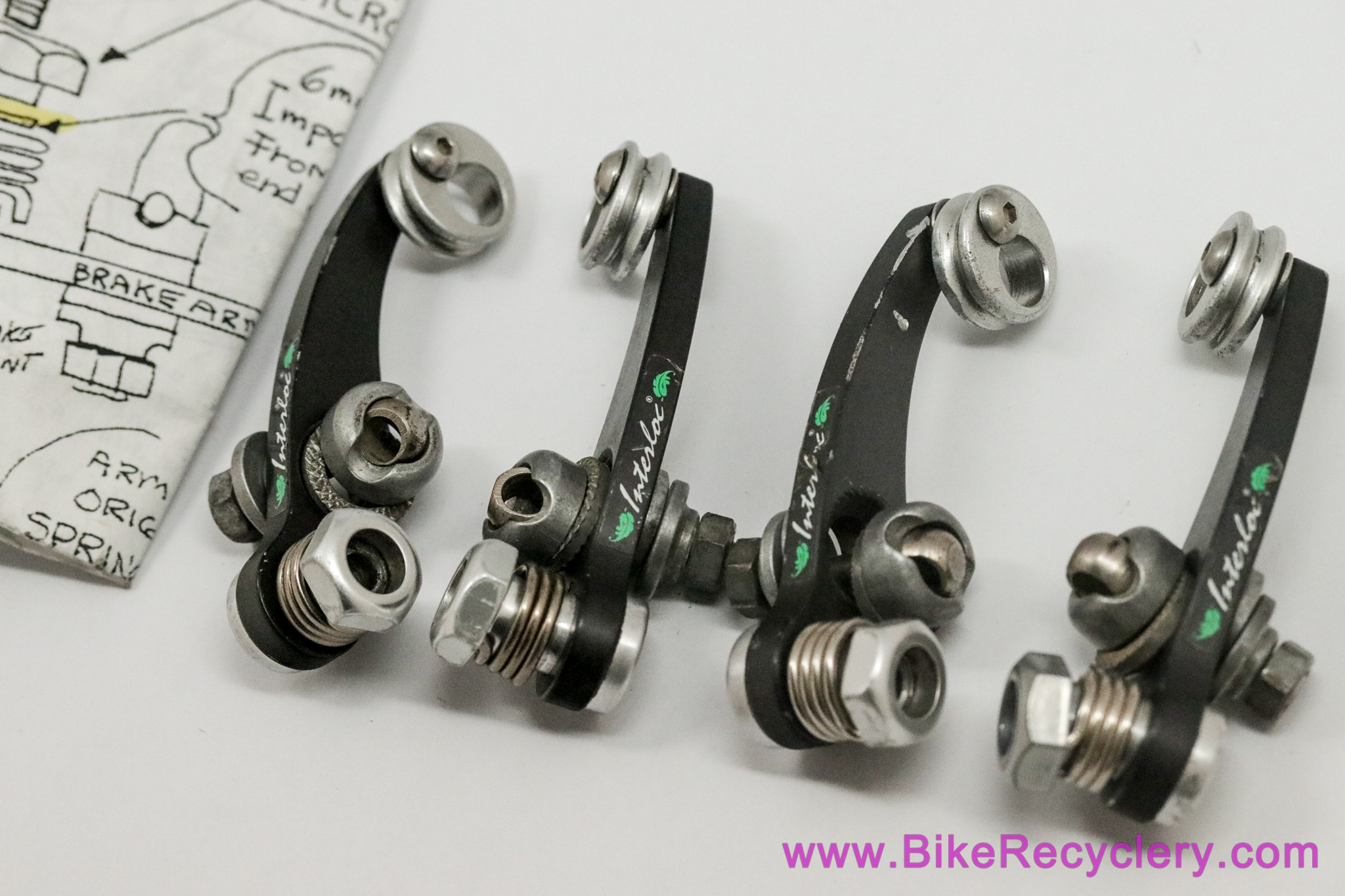 Interloc Racing IRD Switchback Cantilever Brakeset: Black - 1st Gen Not ...