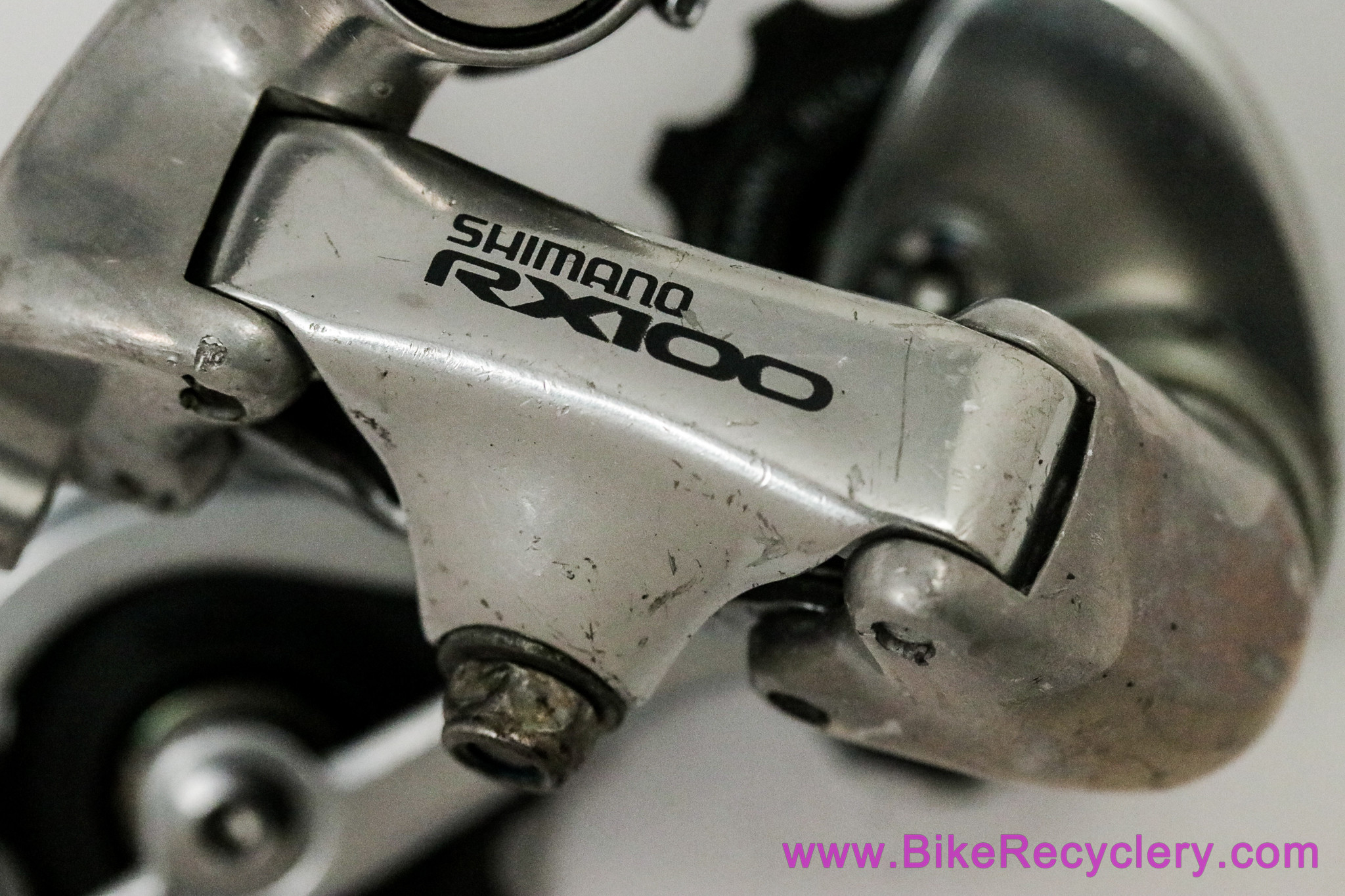 Shimano RX100 RD-A550 Rear Derailleur: Silver - Upgraded Ceramic G ...