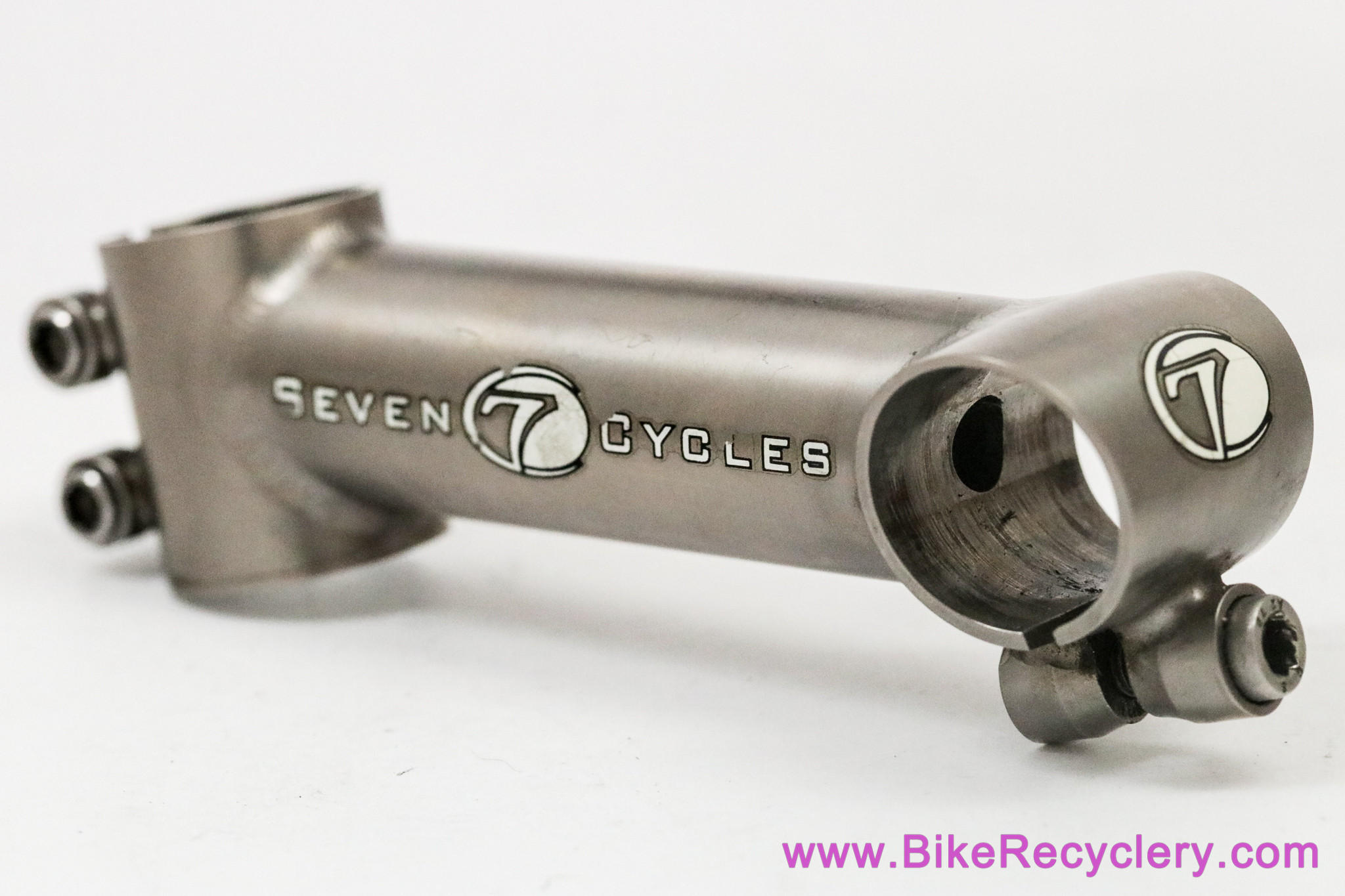SEVEN Cycles Titanium Threadless Stem: 1 1/8" x 110mm x 26.0mm ...
