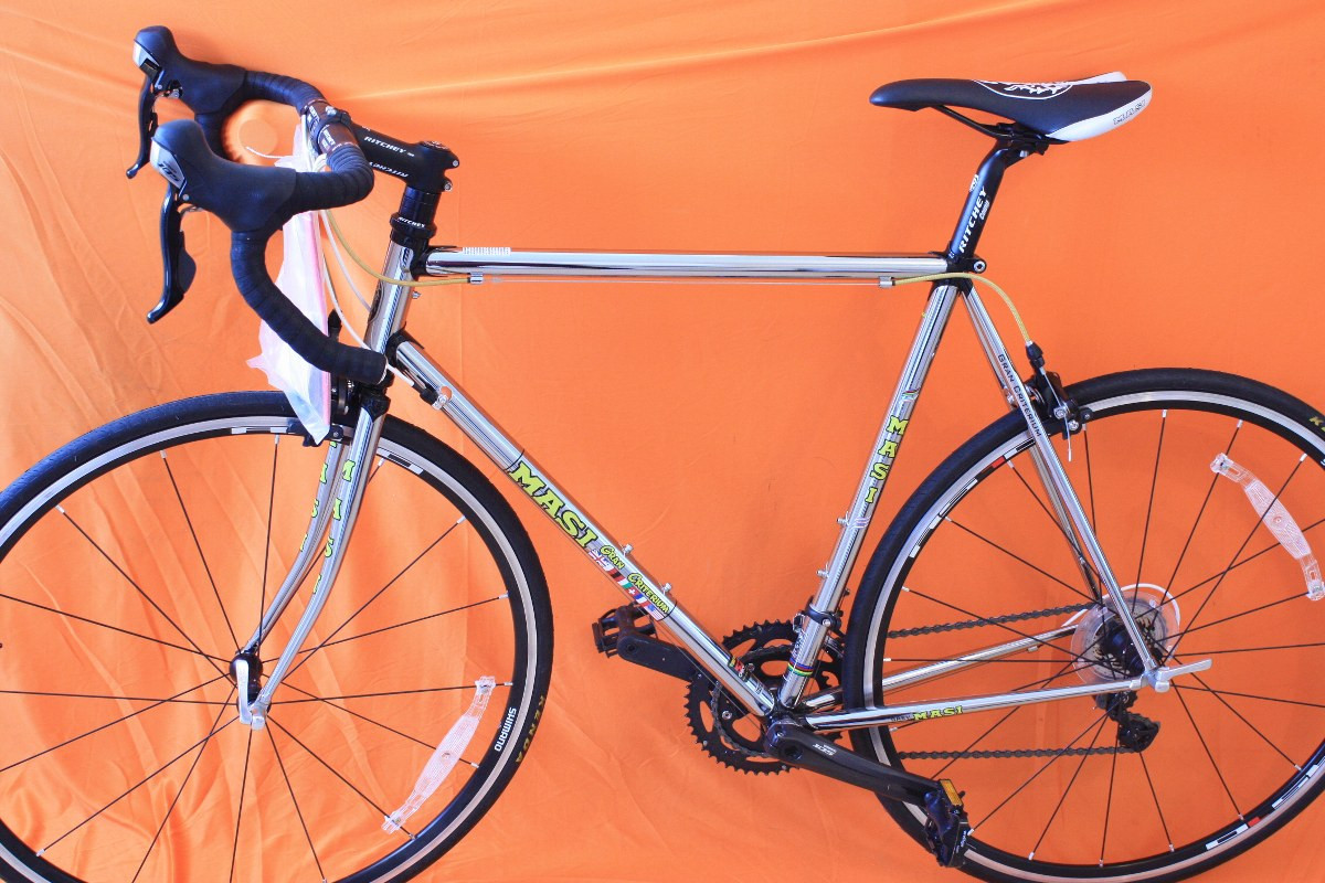 NEW 2012 Masi Road Bike: 56cm FULL Shimano 105 Reynolds Lugged Steel ...