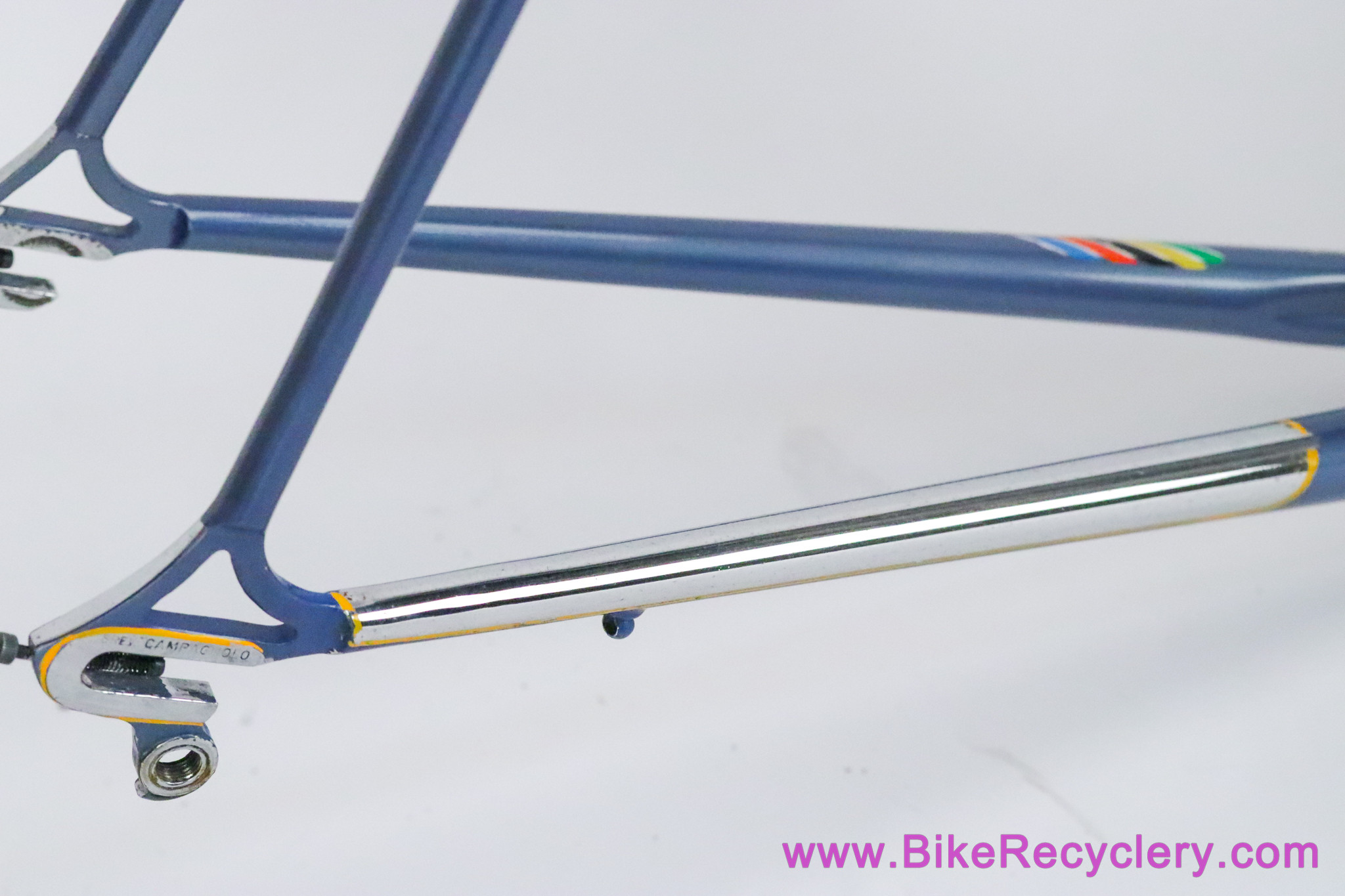~1973 SOMEC Special Frameset: 56cm - 12th Frame!!! - Unrestored - Blue ...