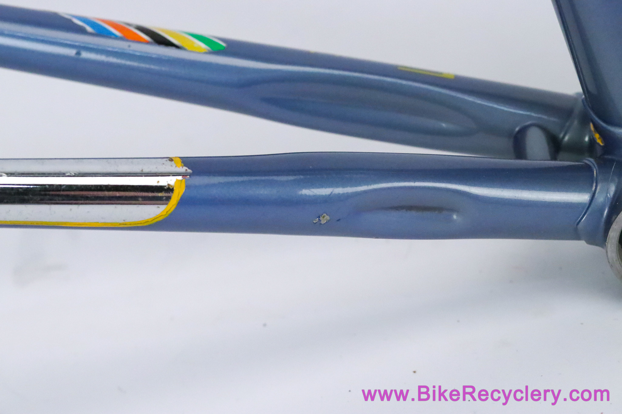 ~1973 SOMEC Special Frameset: 56cm - 12th Frame!!! - Unrestored - Blue ...