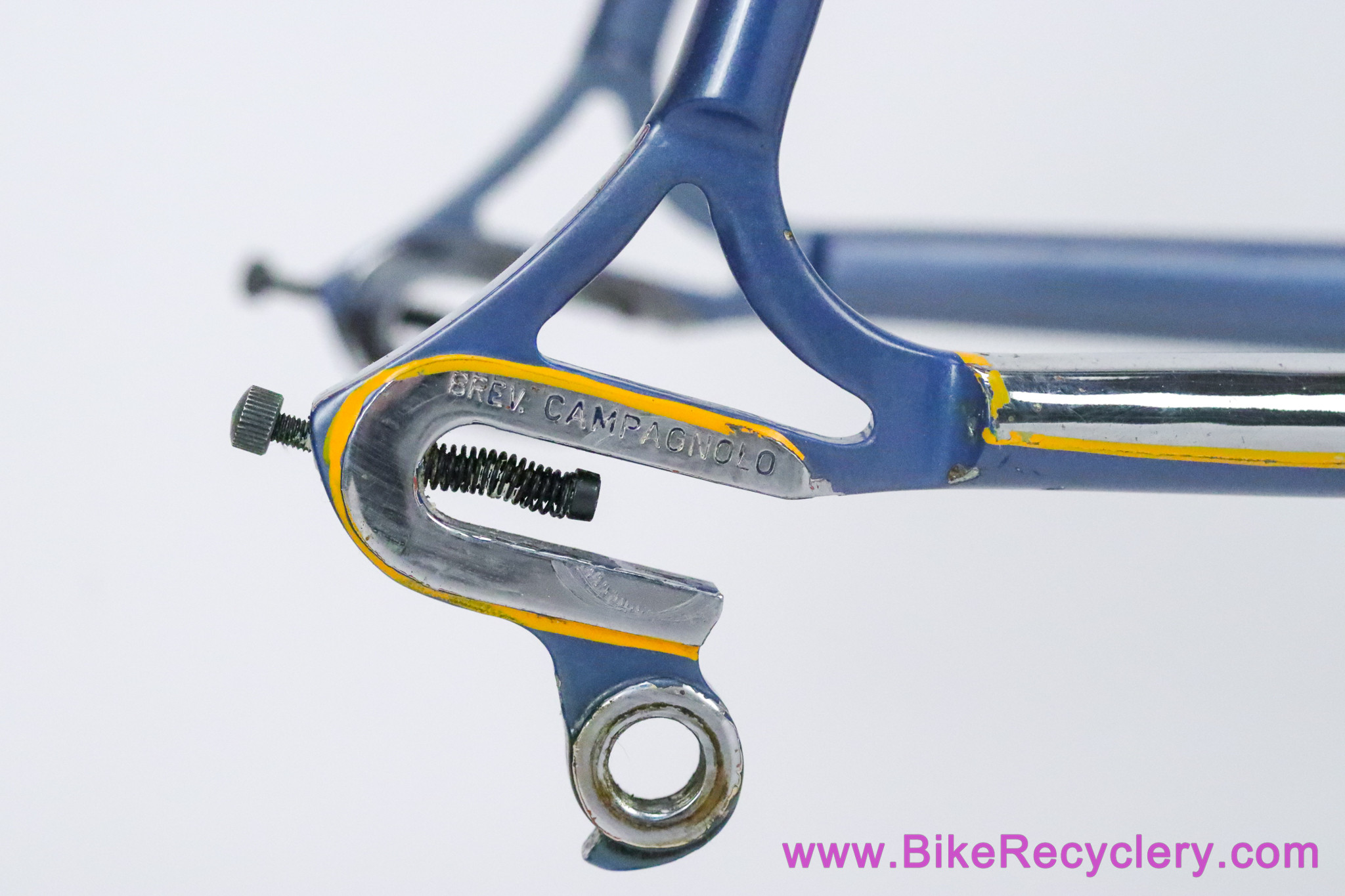 ~1973 SOMEC Special Frameset: 56cm - 12th Frame!!! - Unrestored - Blue ...