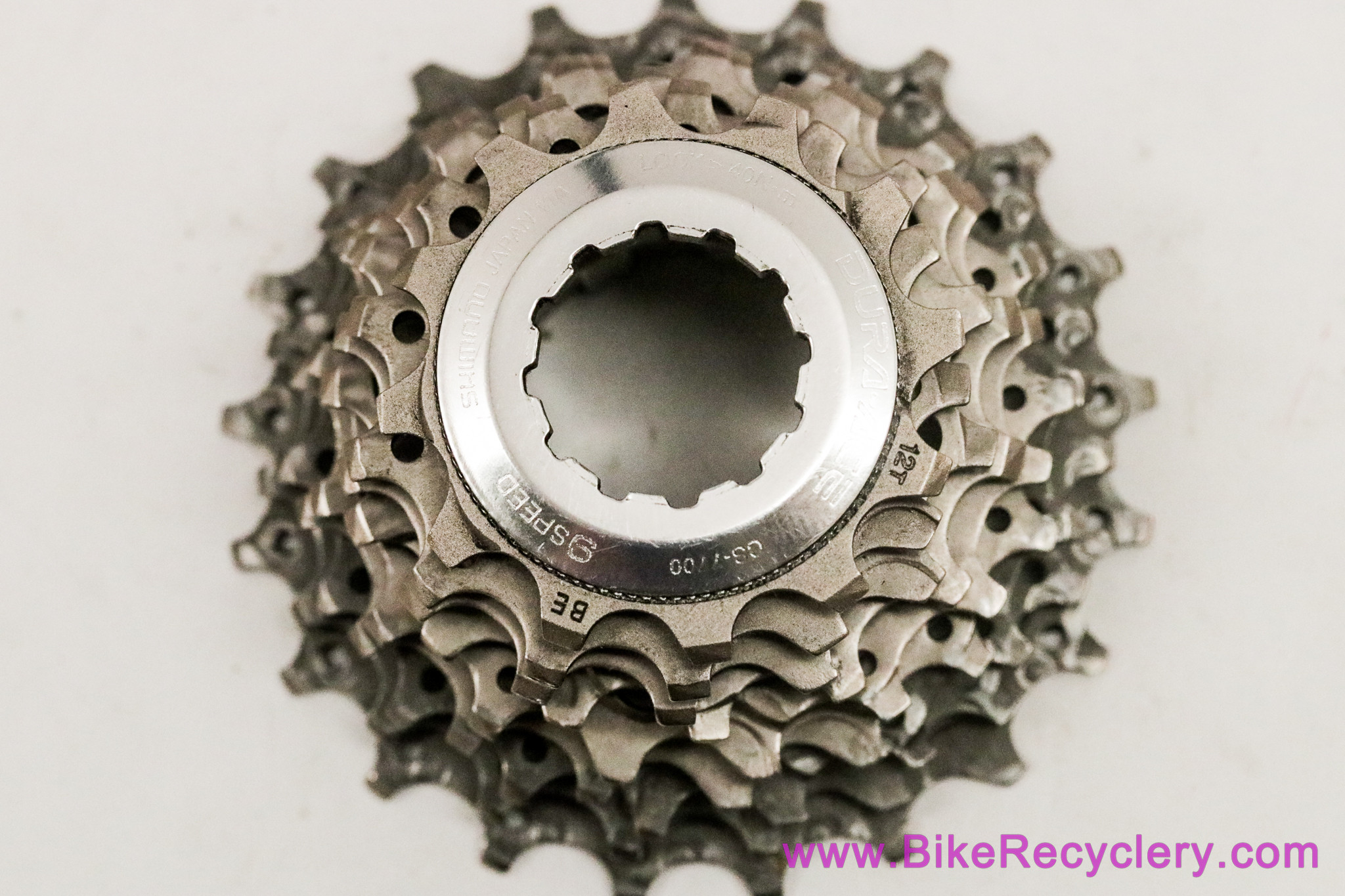 NOS Shimano Dura Ace CS-7700 9 Speed Cassette: 12-21t - Titanium (Take ...