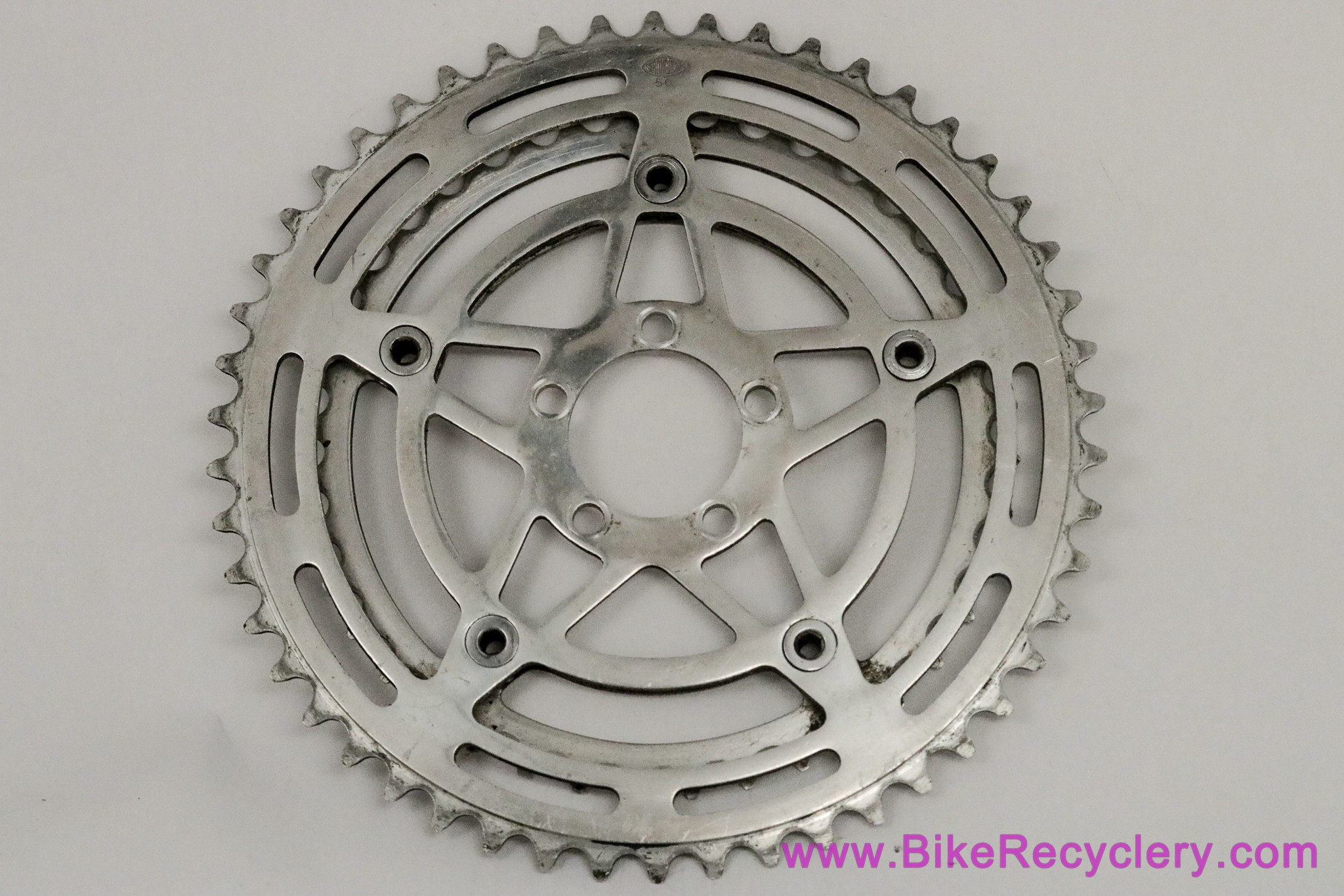 Stronglight 49D Chainring Set w/ Allen Bolts: 50t / 40t - 50.2mm x ...