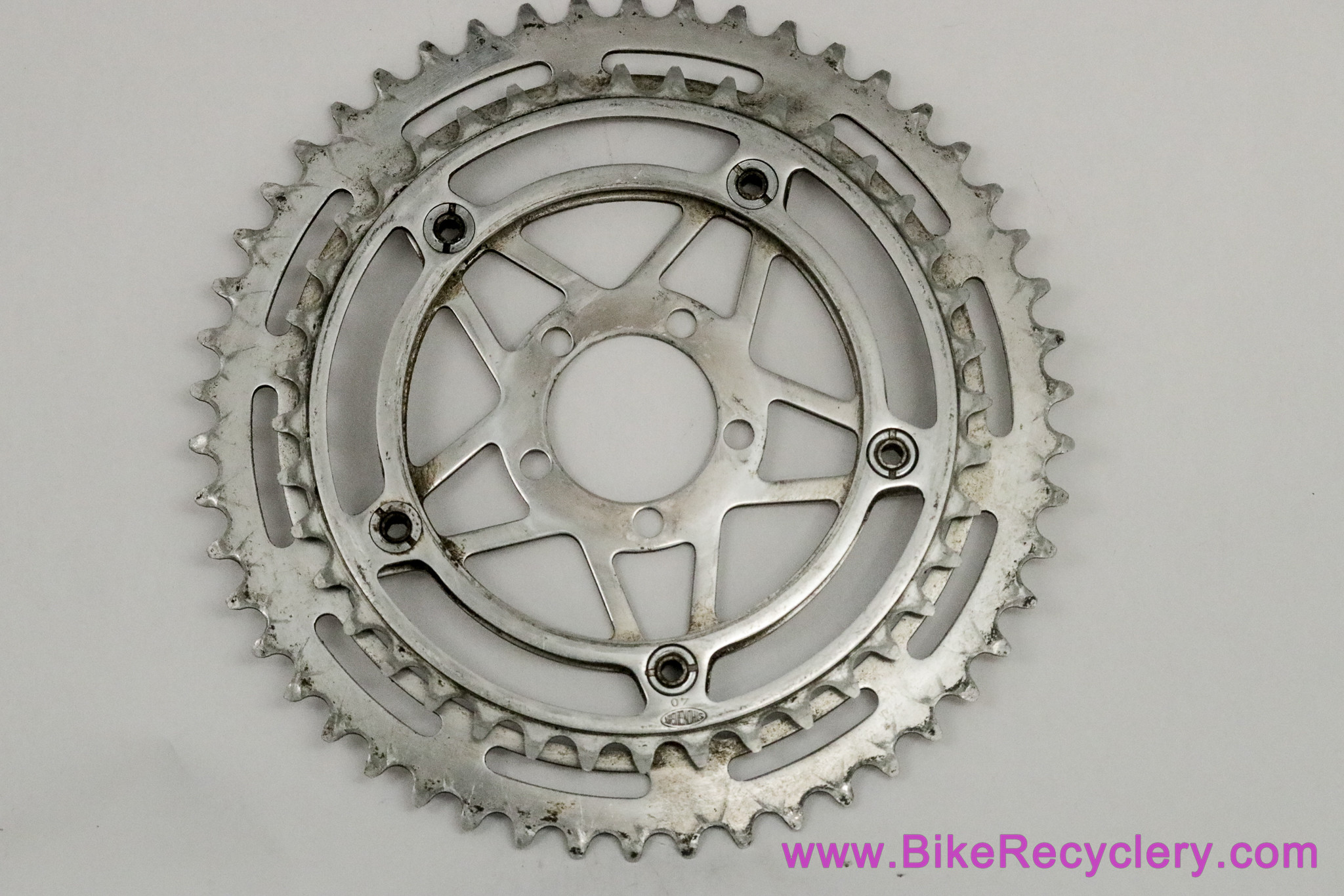 Stronglight 49D Chainring Set w/ Allen Bolts: 50t / 40t - 50.2mm x ...