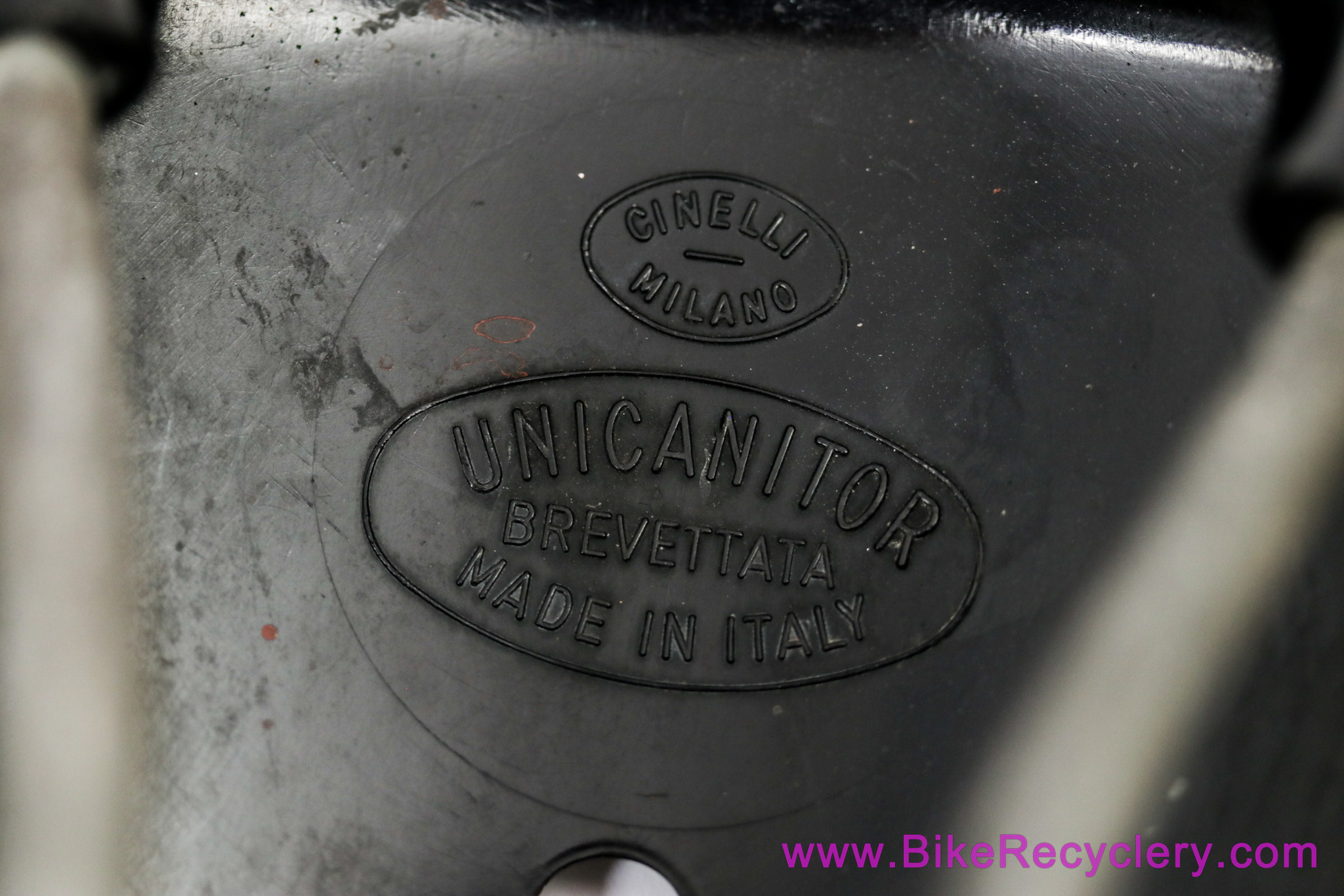 Cinelli Unicanitor MOD 50 Uncovered Plastic Saddle: 1960's - Old ...