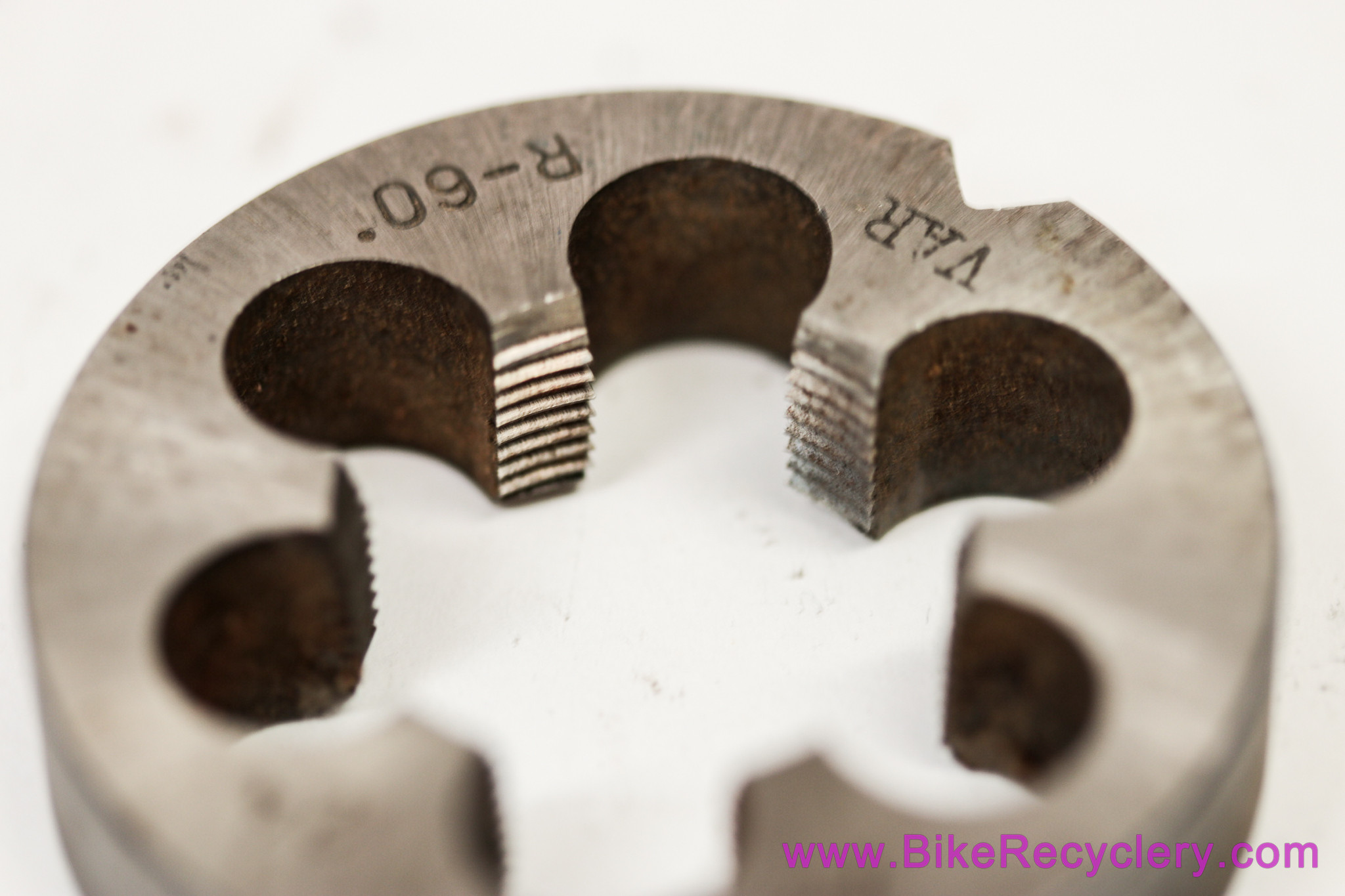 VAR Fork Steerer Tube Threading / Chasing Die: 1" x 24 English Die ...