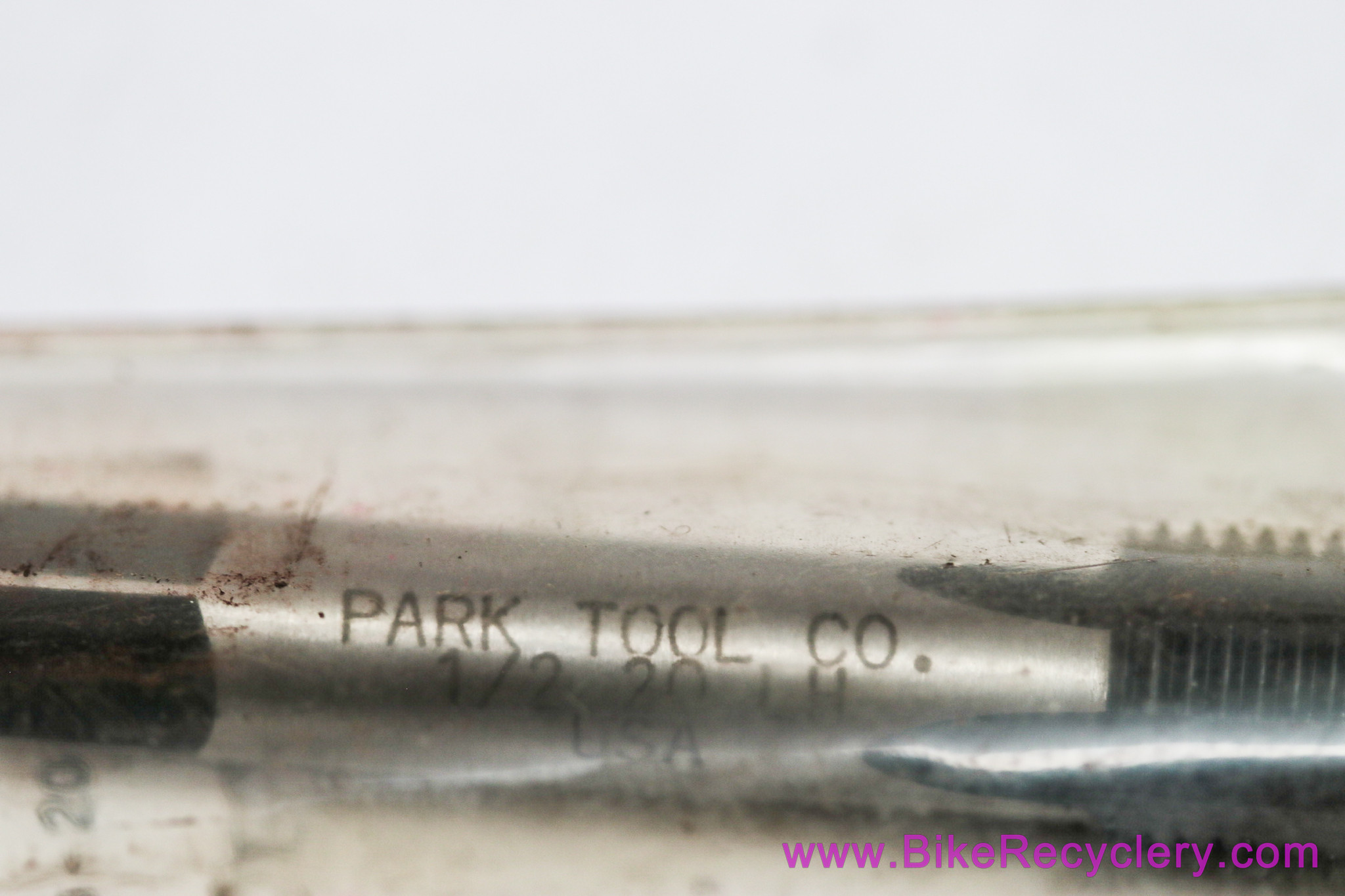Park Tool Pedal Tap Set: 1/2" - TAP-3 LH & RH - Thread Cutter Chaser ...