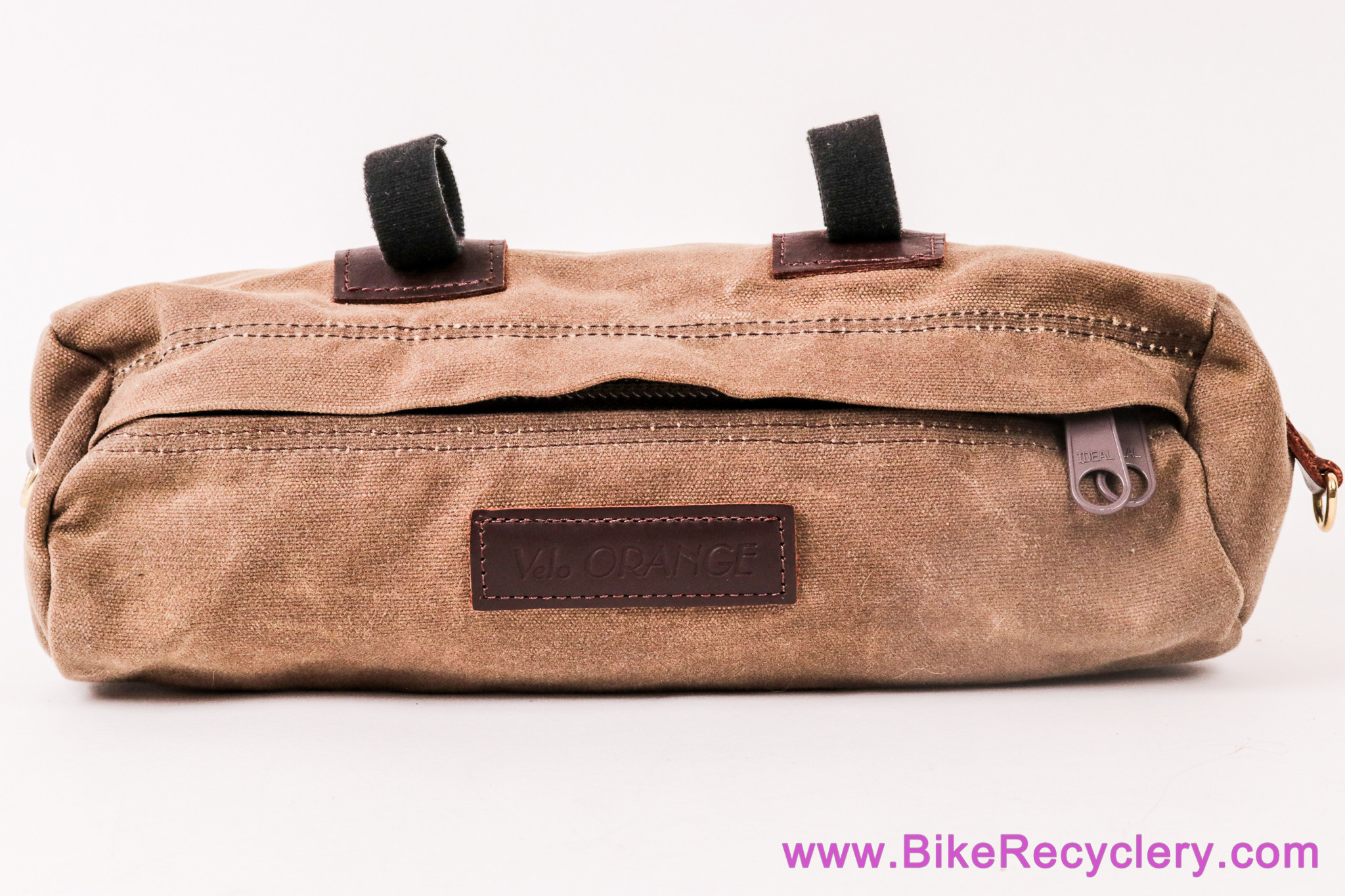Velo Orange Baguette (Burrito) Mini Handlebar / Saddle Bag: Brown ...