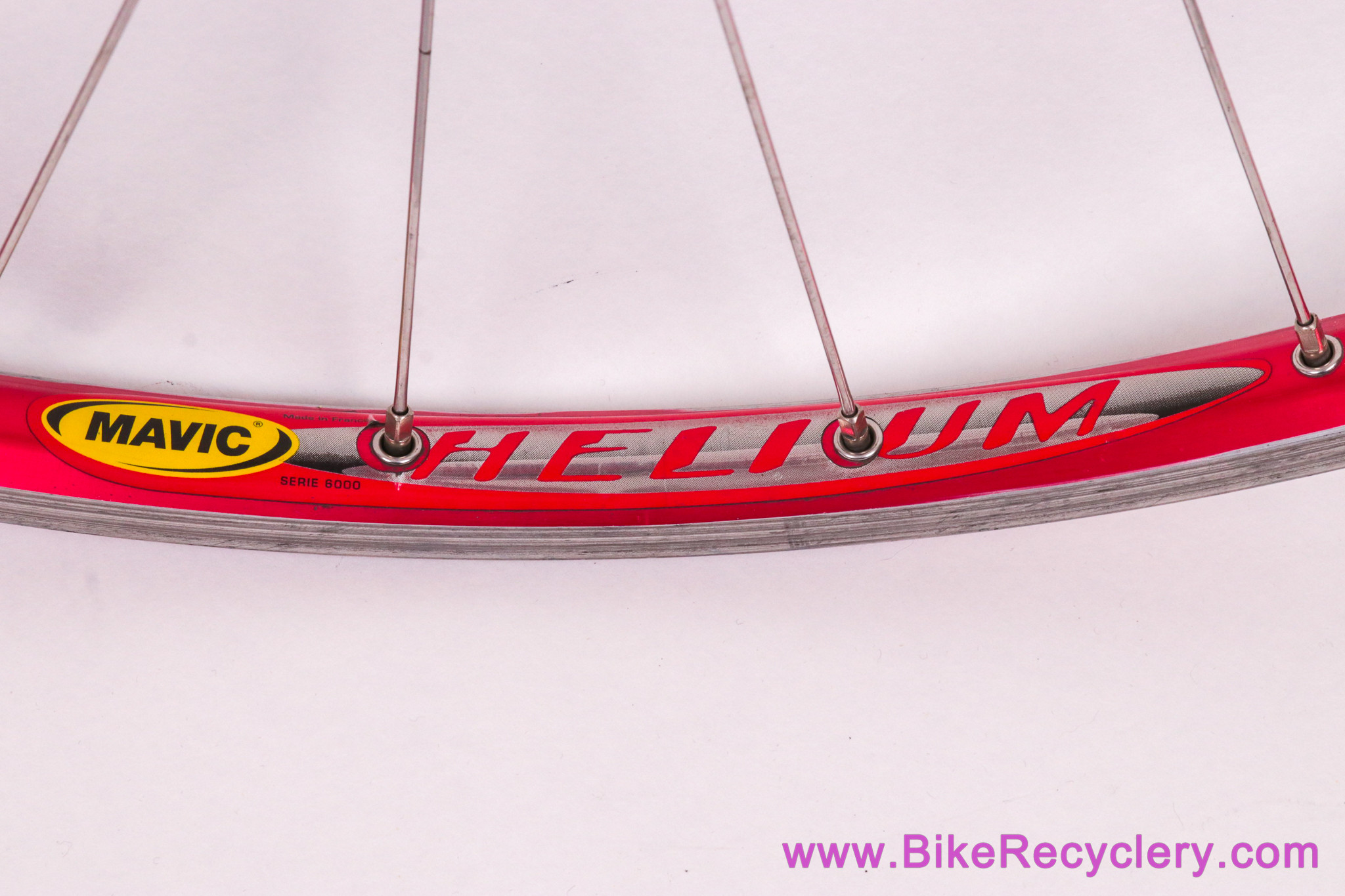 Mavic Helium SUP Tubular Wheelset: Red! 26/28H - Shimano 8/9/10s ...