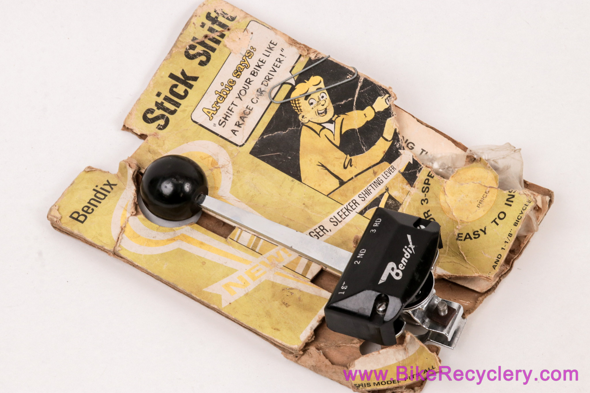 NIB/NOS Bendix Stick : 3 Speed - Archie Comics - 1960's Muscle Bike ...