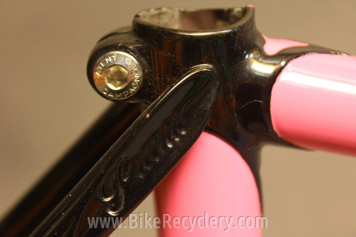 Vintage Italian Picchio Special Road Bike Frame: 52cm, Pink/Black ...