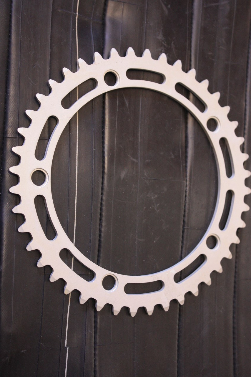 NOS Sugino Mighty Competition Track Chainring: 44T, 1/8",144 BCD, NJS ...