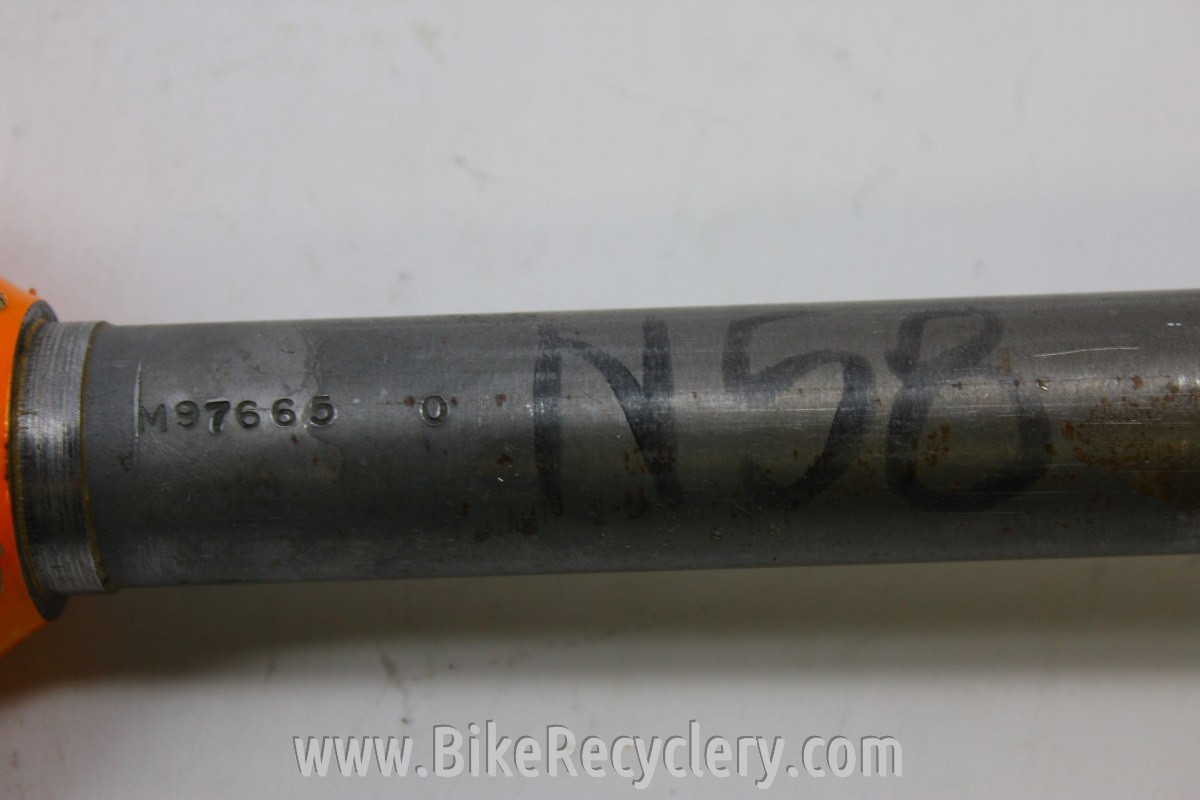 Masi Fork: Steel, 1" Threaded, Molteni Orange - Bike Recyclery