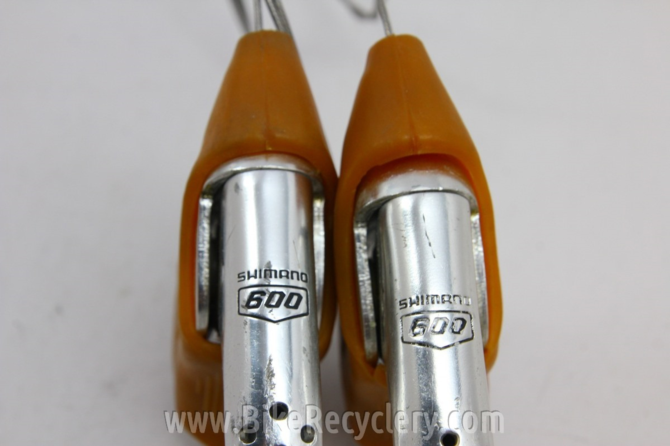 Shimano 600 EX Arabesque Brake Levers New Tan Hoods BR 6200 Bike Recyclery