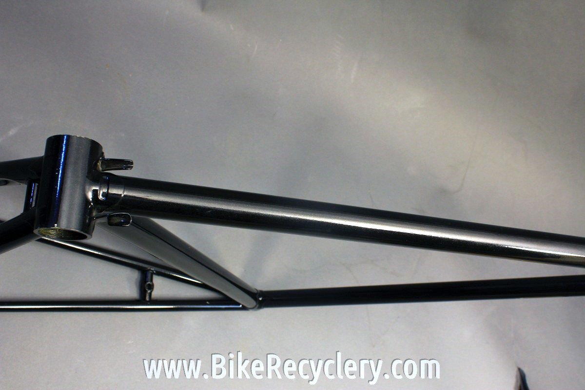 1984 Bruce Gordon Chinook Frame: 56cm, Metallic Black, Columbus Sl ...
