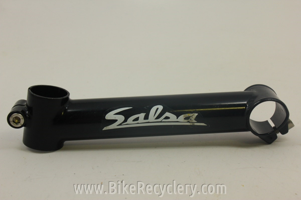 NOS Salsa Threadless Stem: 1" 150mm x 25.4mm, Black / White - Bike ...