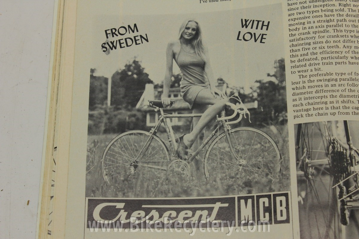 Vintage 1970's Bicycling Magazine: Set of 16 - Bike Recyclery