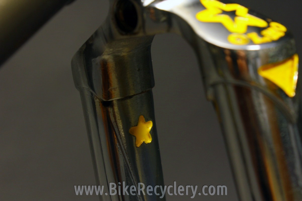 Olmo Competition Frame & Chrome Fork: 54cm (c-c), Columbus Steel, 1970 ...