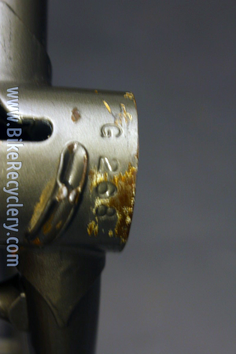 Olmo Competition Frame & Chrome Fork: 54cm (c-c), Columbus Steel, 1970 ...
