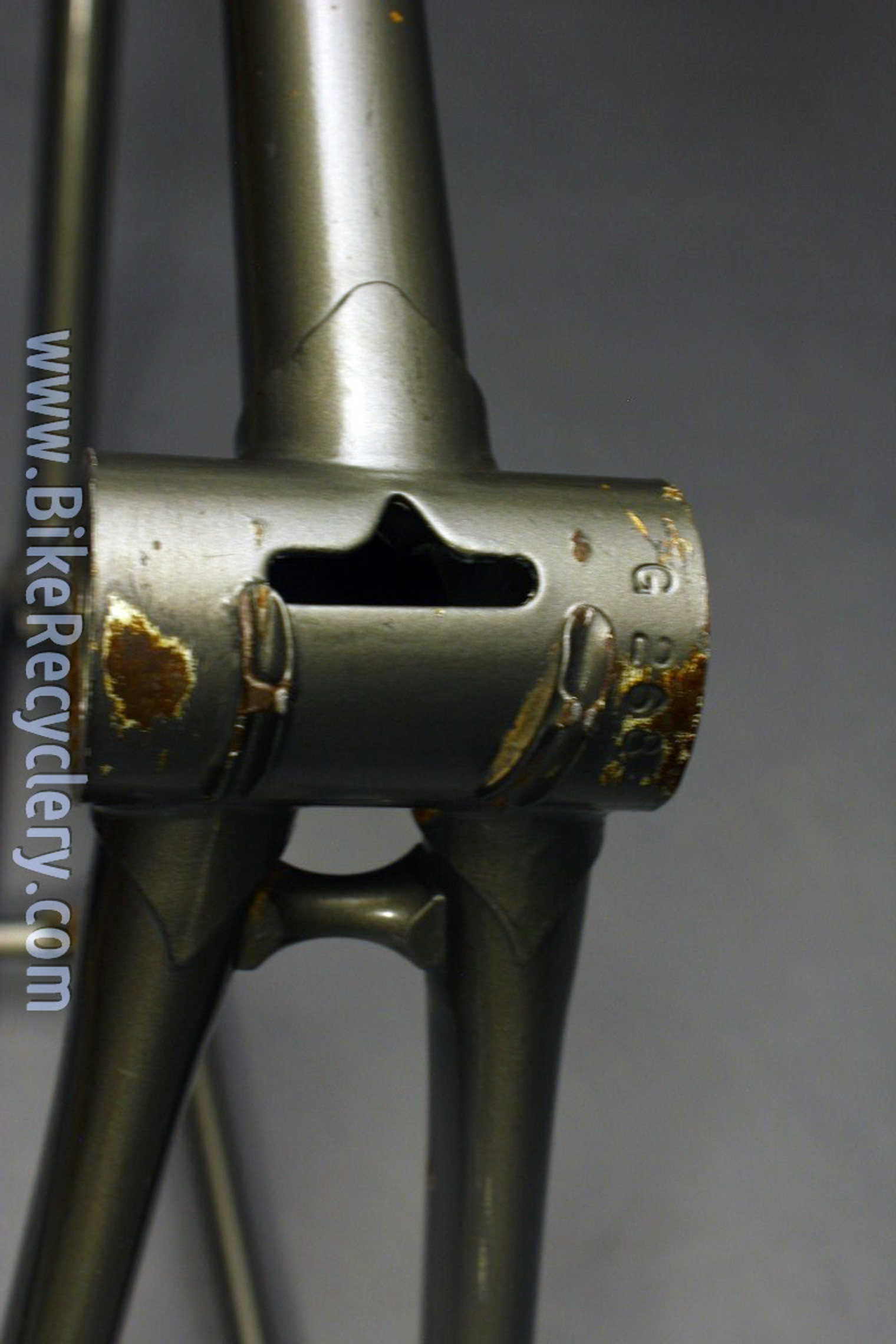 Olmo Competition Frame & Chrome Fork: 54cm (c-c), Columbus Steel, 1970 ...