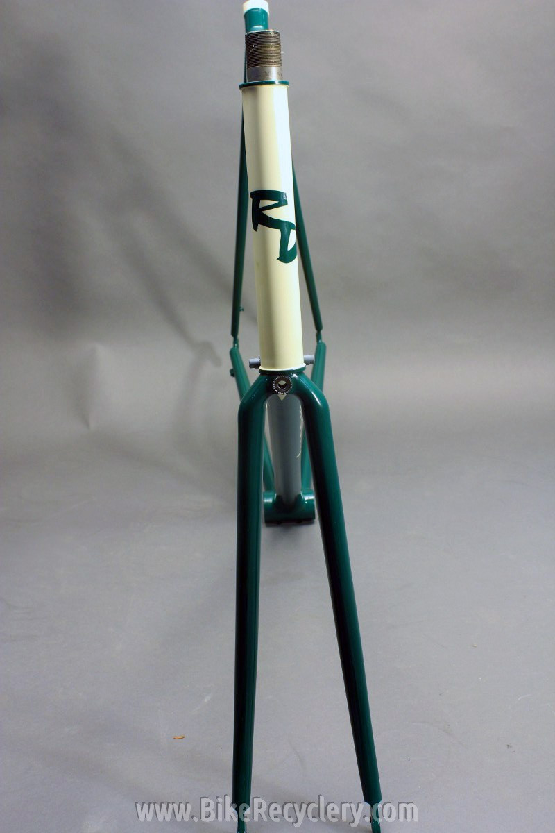 Russ Denny Fillet Brazed Steel Road Bike Frame: XL, Dave Moulton Fuso ...