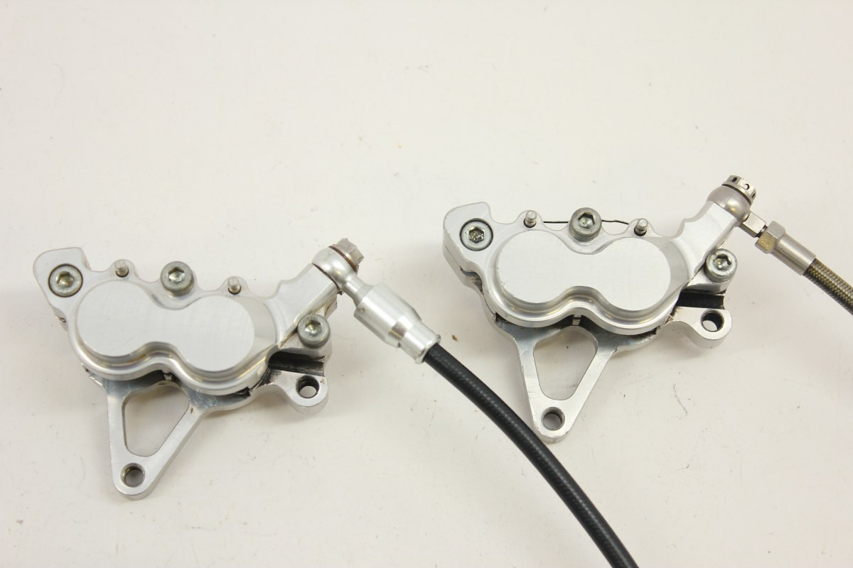 Hope M4 No 3 Disc Brakeset w/ Mini Levers Vintage - Bike Recyclery