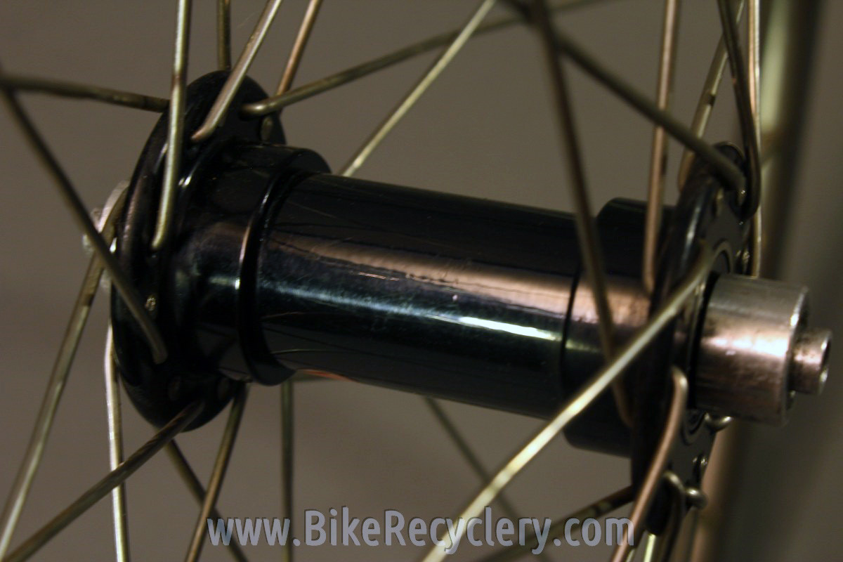 Vintage MTB Bullseye - Matrix Mt. Titan Wheelset: Black Hubs, Ano Grey ...