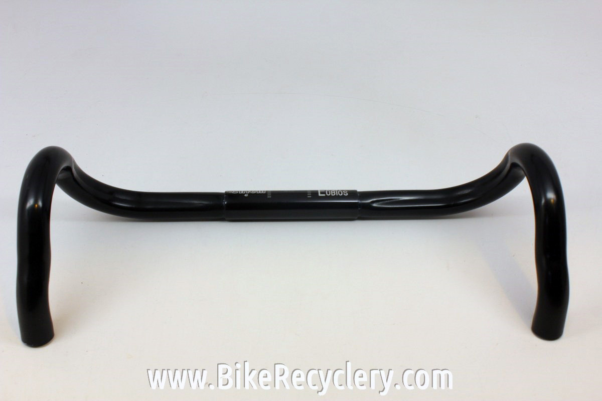 NOS Cinelli Diet Eubios Road Drop Handlebar: Black, 40cm (c-c), 26.4mm ...
