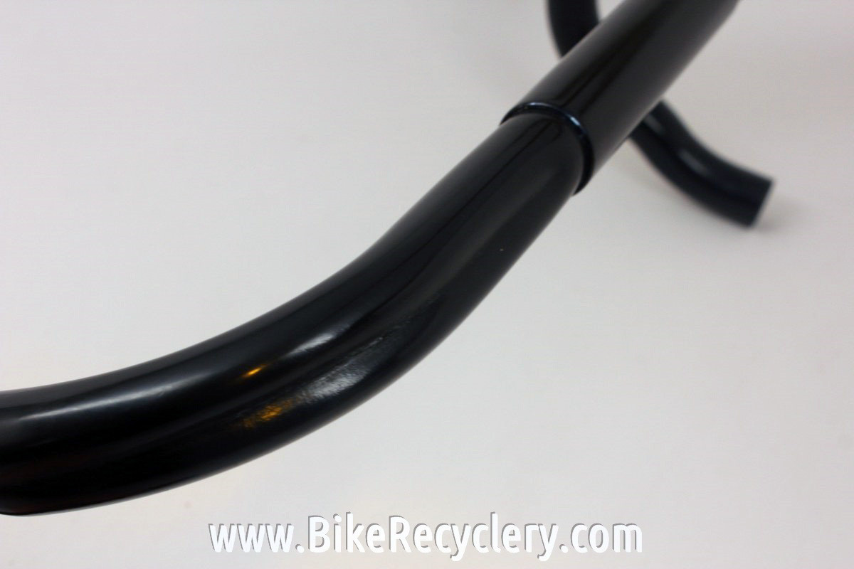 NOS Cinelli Diet Eubios Road Drop Handlebar: Black, 40cm (c-c), 26.4mm ...